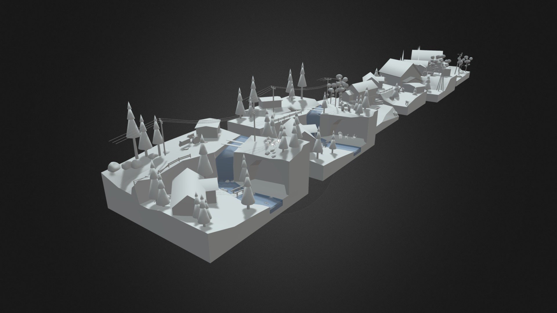 Forest Loner - Blockout - 3D model by Bram_Verschaeve [7703370] - Sketchfab