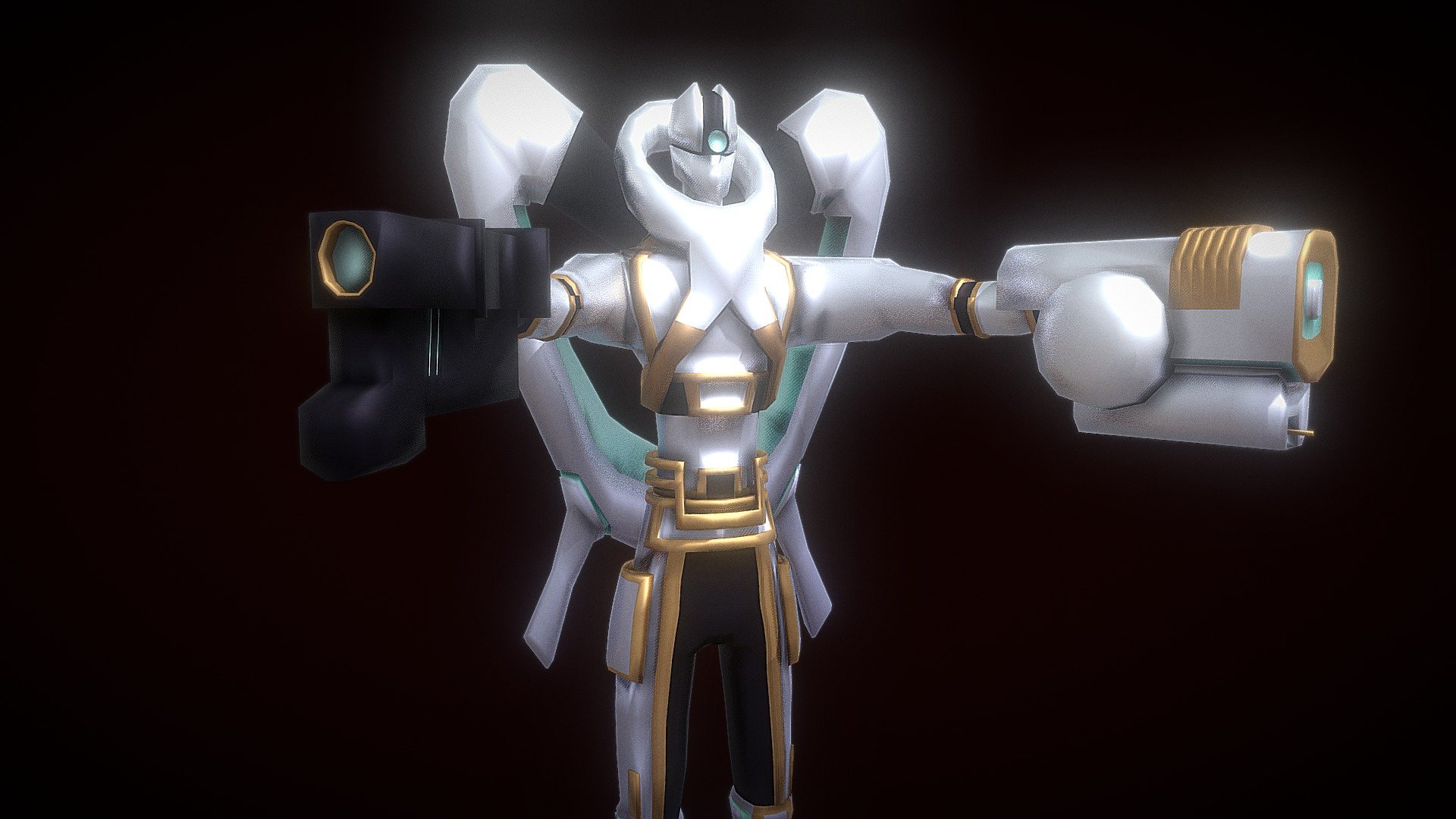 Hyper Psychic Blaster (Yugioh) - Buy Royalty Free 3D model by Yanez ...