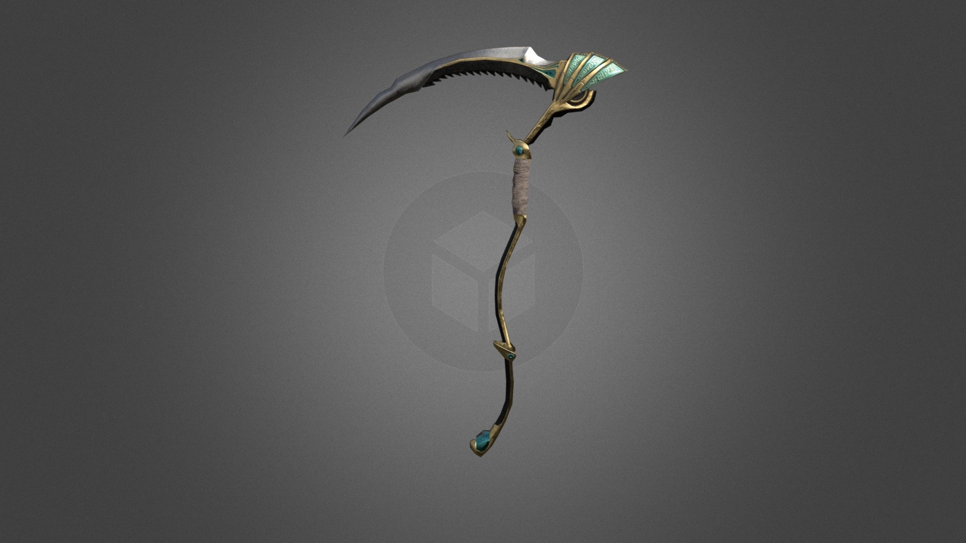 Scythe of death - 3D model by rwgold [7704361] - Sketchfab