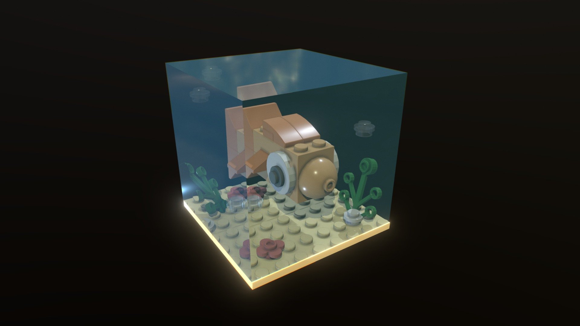 lego fish - Download Free 3D model by violet (@violetspark) [77046ed ...