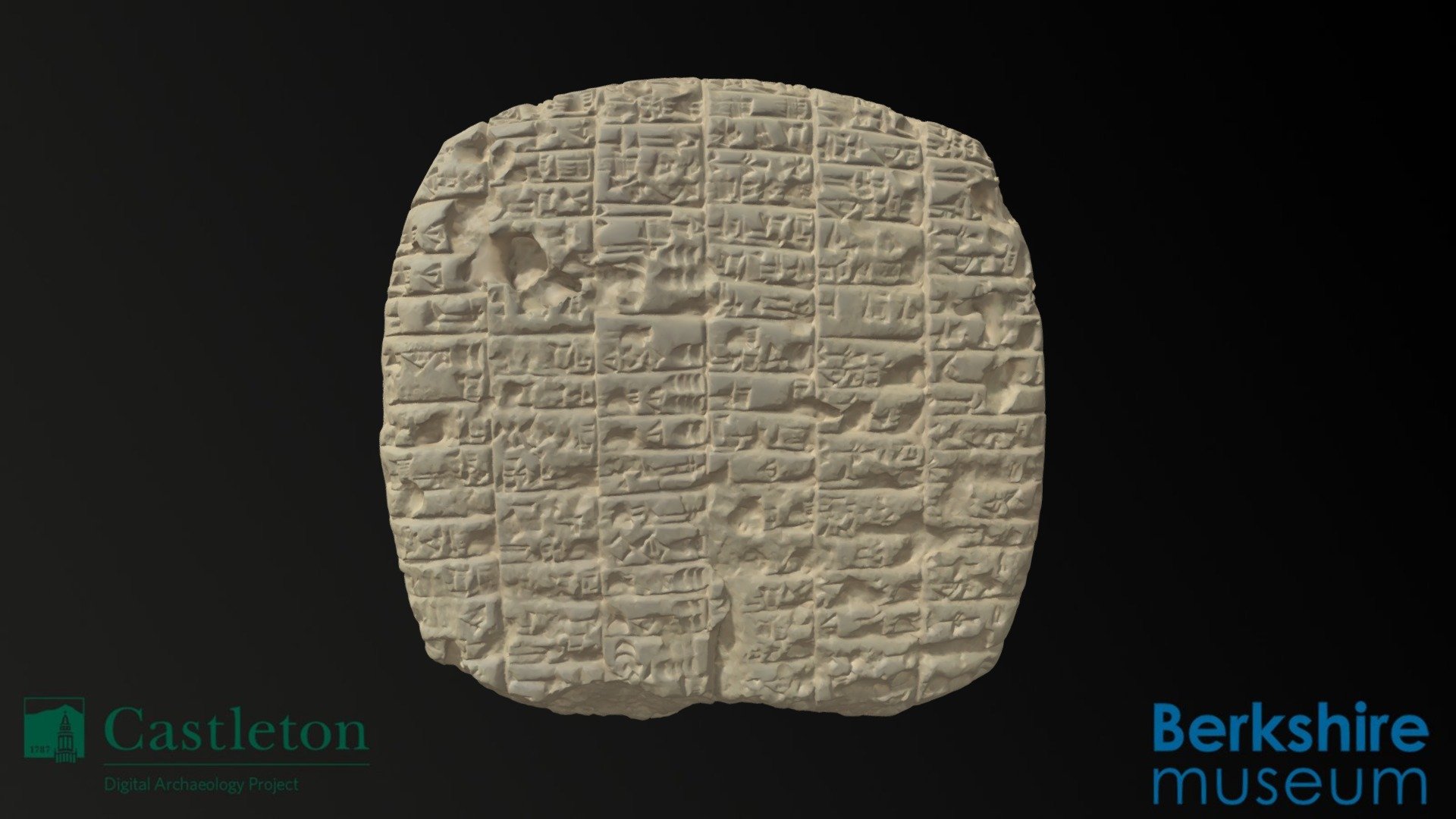 Cuneiform Tablet (CUDAP_30_22) - 3D model by Vermont State Univ ...