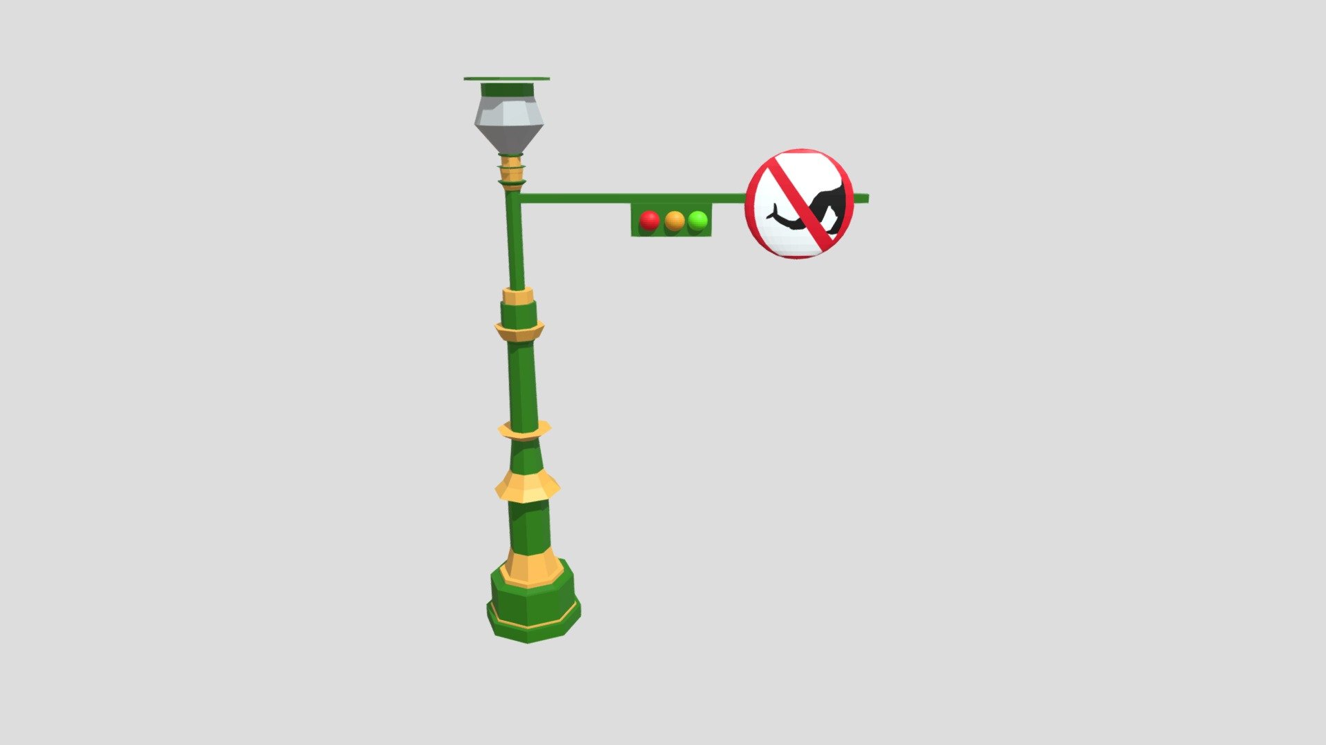 Zootopia Streetlight - 3D model by ceiliine [7708527] - Sketchfab
