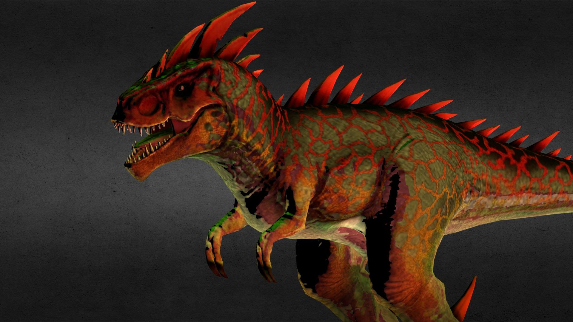 JWTG Level 40 Allosaurus - Download Free 3D model by Jurassic Radassic ...
