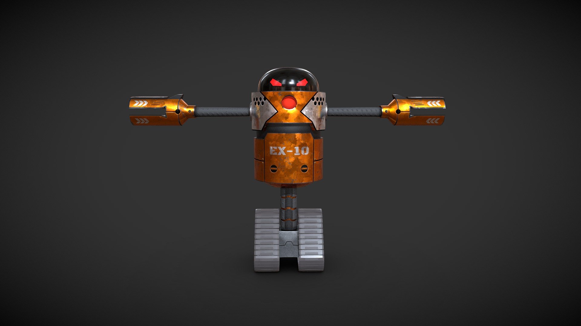 Robô EX-10 - 3D model by eriklys [770bacb] - Sketchfab