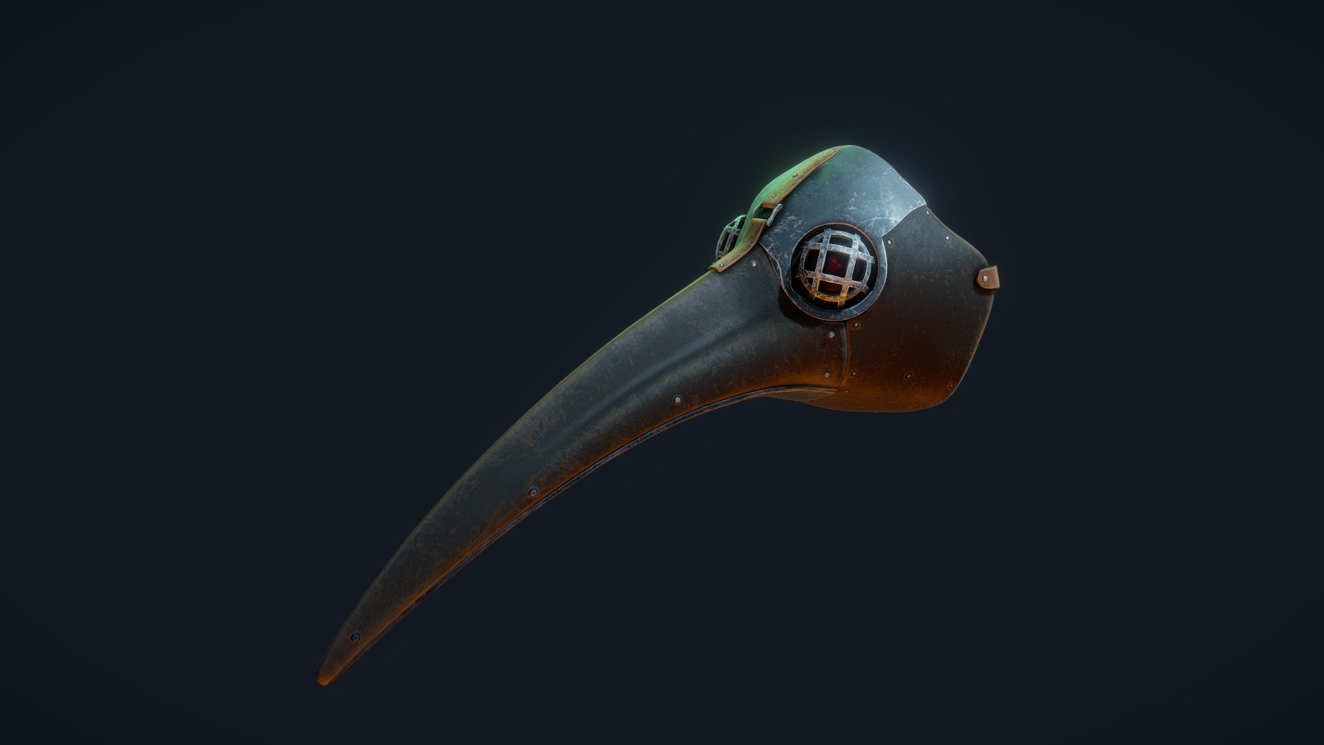 Plague Doctor Mask - 3D model by Lander Van Regenmortel ...