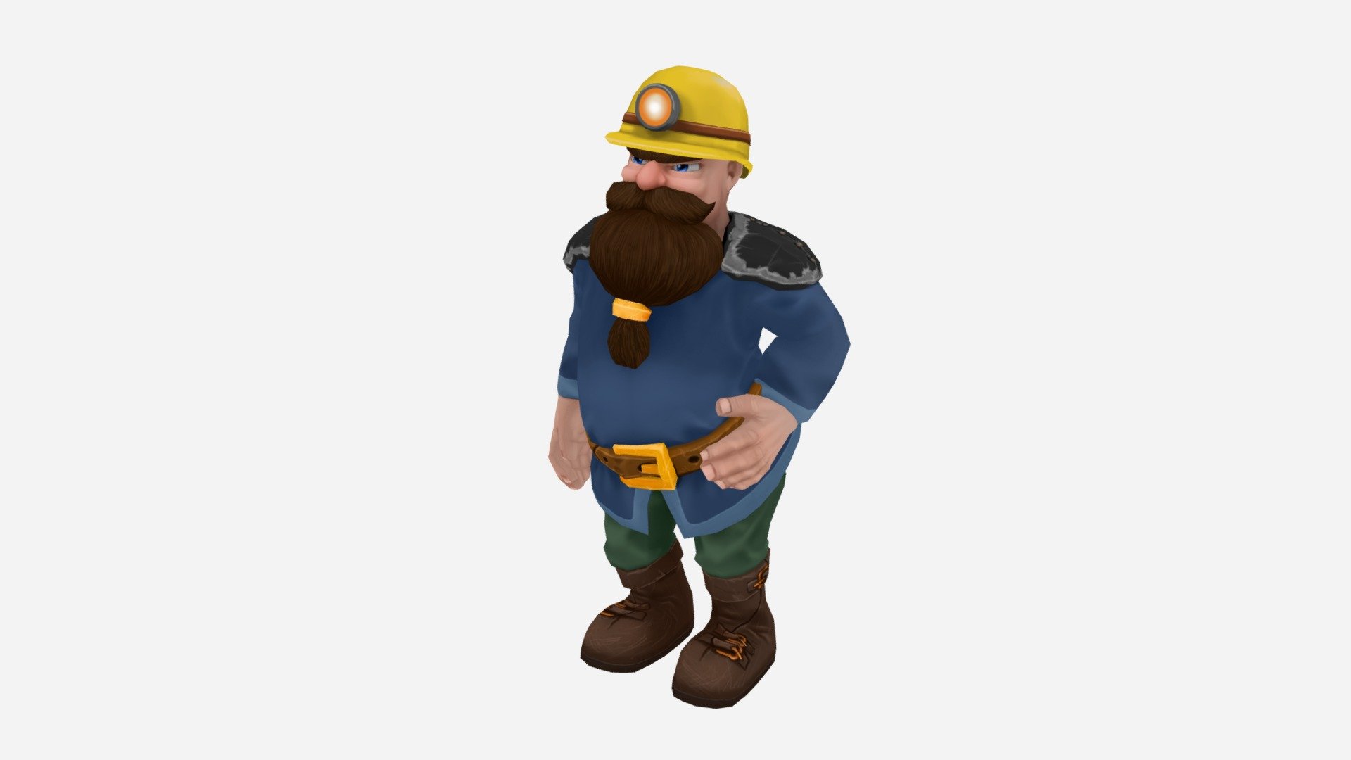 Dwarf_Miner - 3D model by night_elf [770dccc] - Sketchfab
