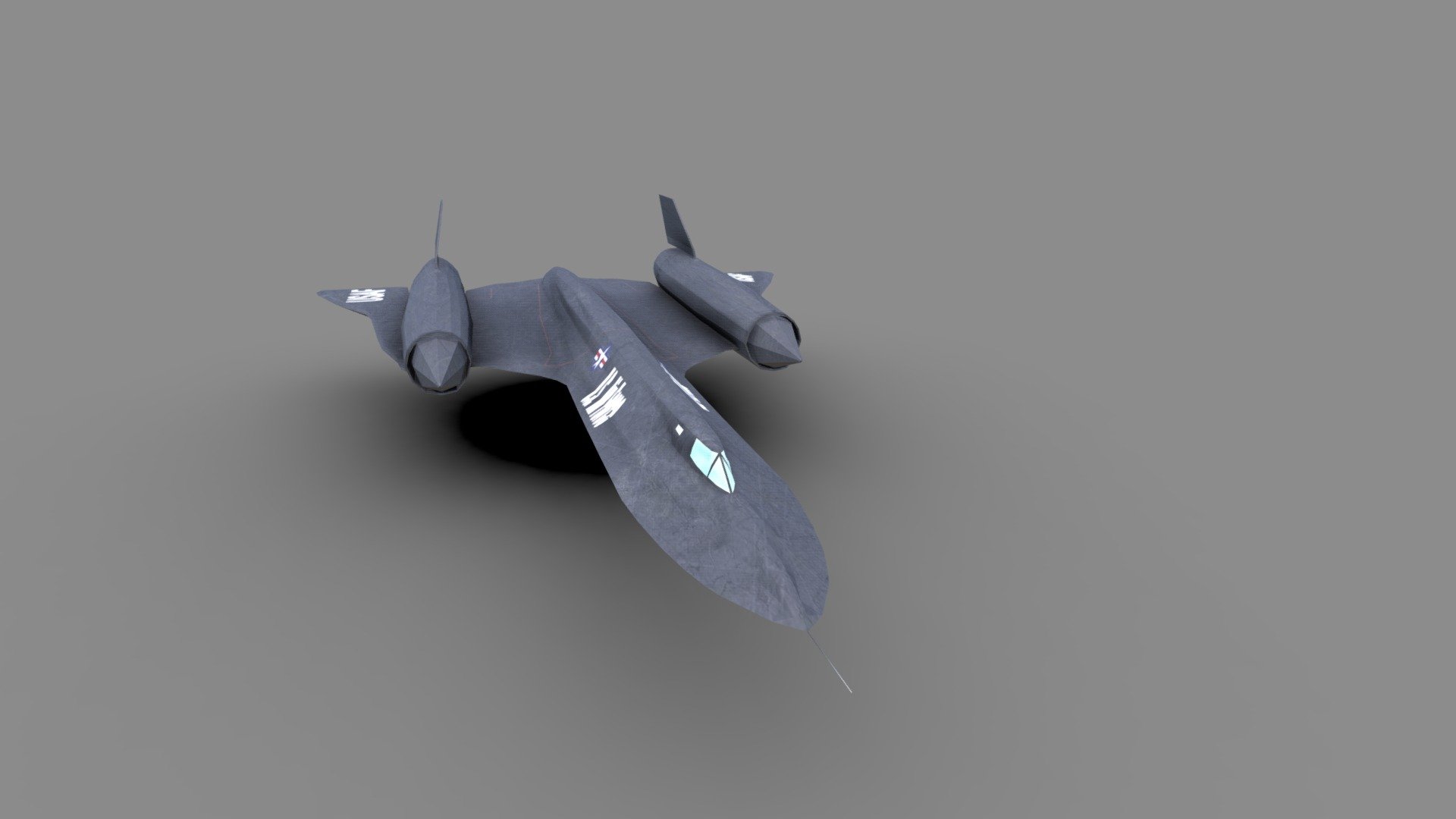 Lockheed SR-71 Blackbird - 3D model by Deathscare [770e8e2] - Sketchfab