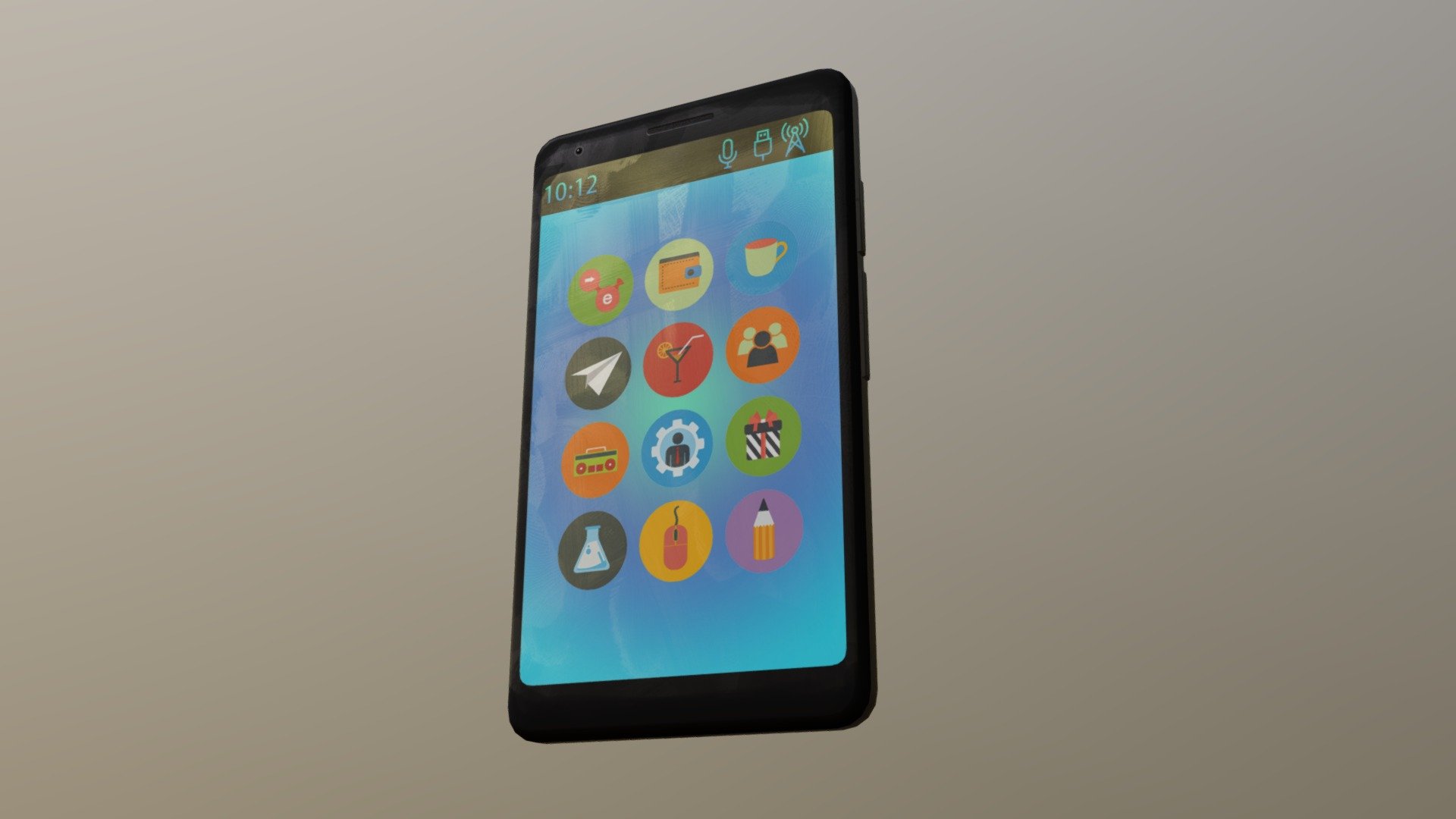 A Generic Cellphone - 3D model by falldeaf [770f593] - Sketchfab