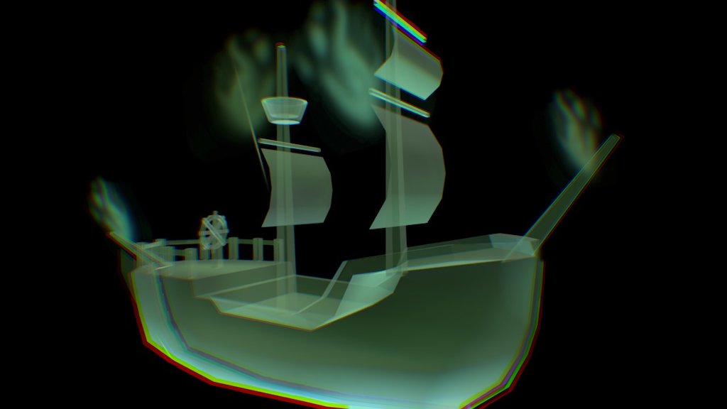 Ghost Boat Experiment - 3D model by CorrineR [770fc37] - Sketchfab