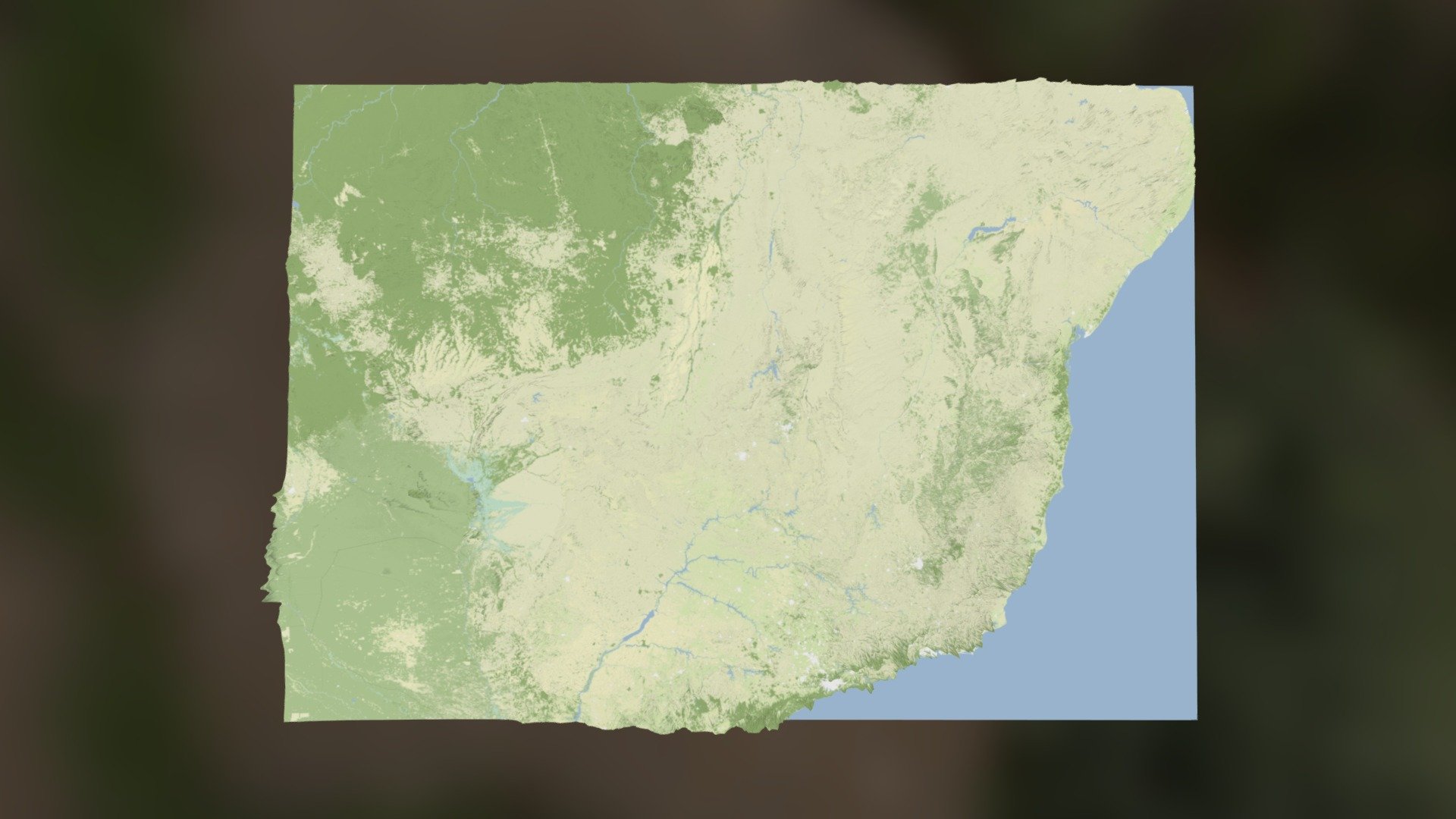 brazilian plateau - 3D model by Yang (@bluepaint0218) [77103b2] - Sketchfab