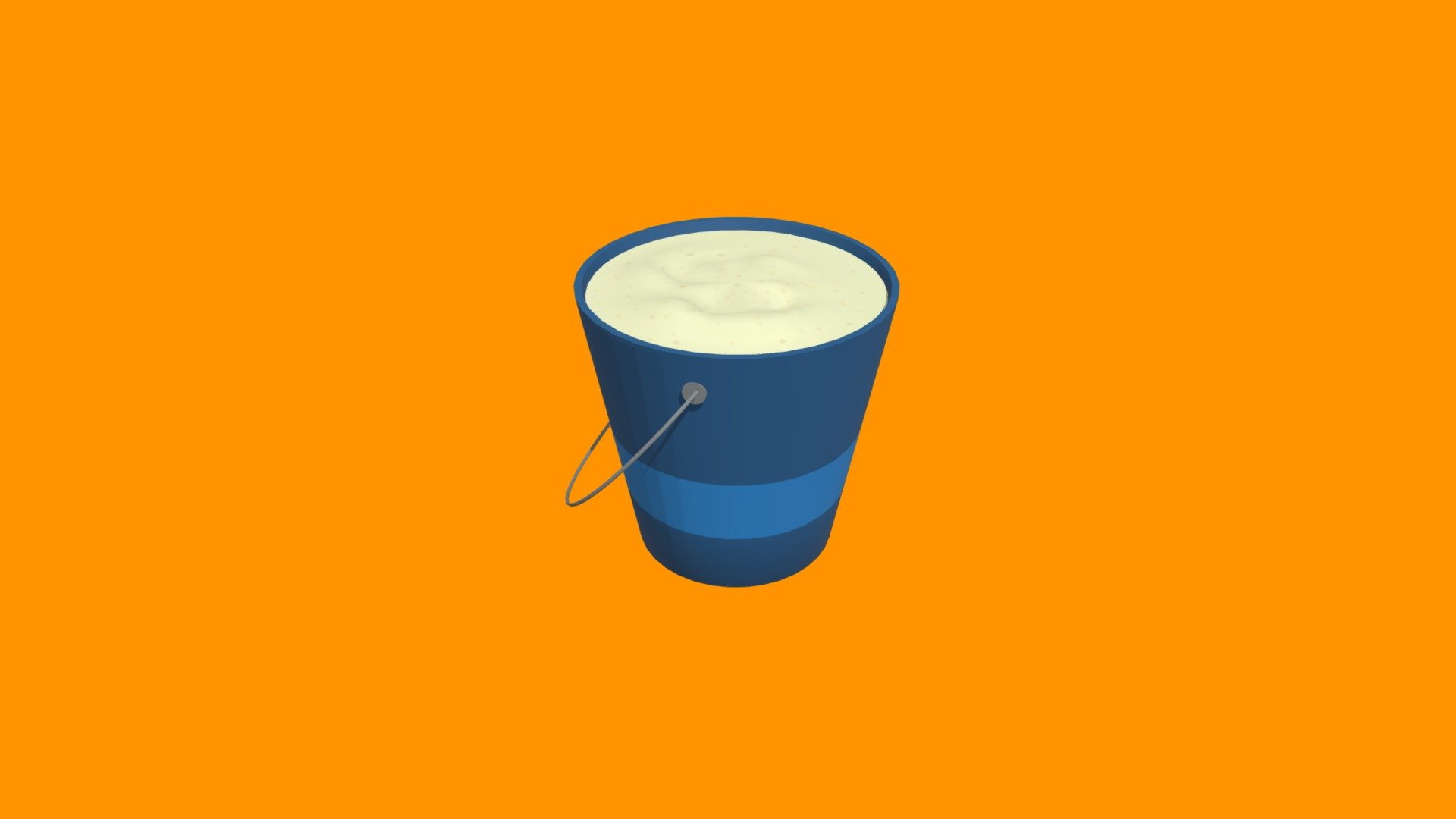 Low poly bucket - 3D model by owenmearns24 [7710acf] - Sketchfab