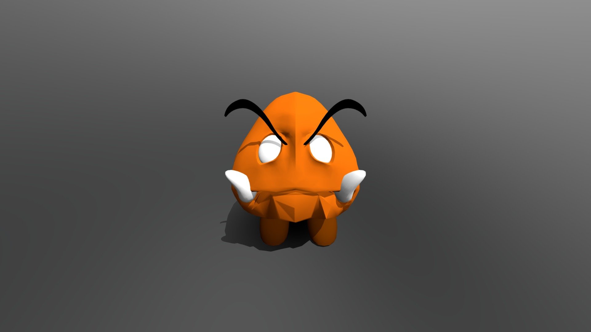 Goomba - Download Free 3D model by Marijn_Hagreis [7710ecc] - Sketchfab