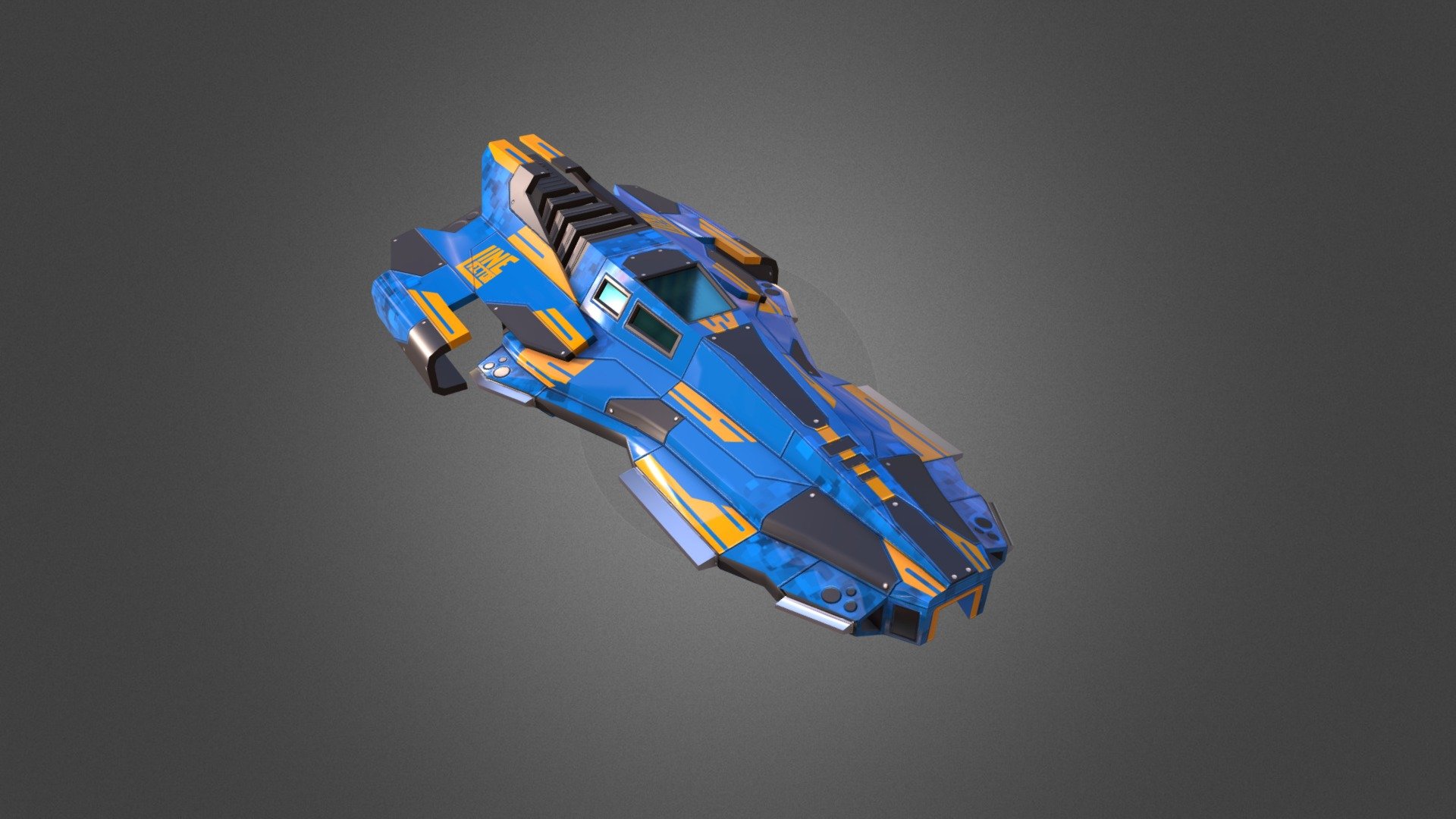 Flatline Racing Ship - Buy Royalty Free 3D model by Kayla Hill ...