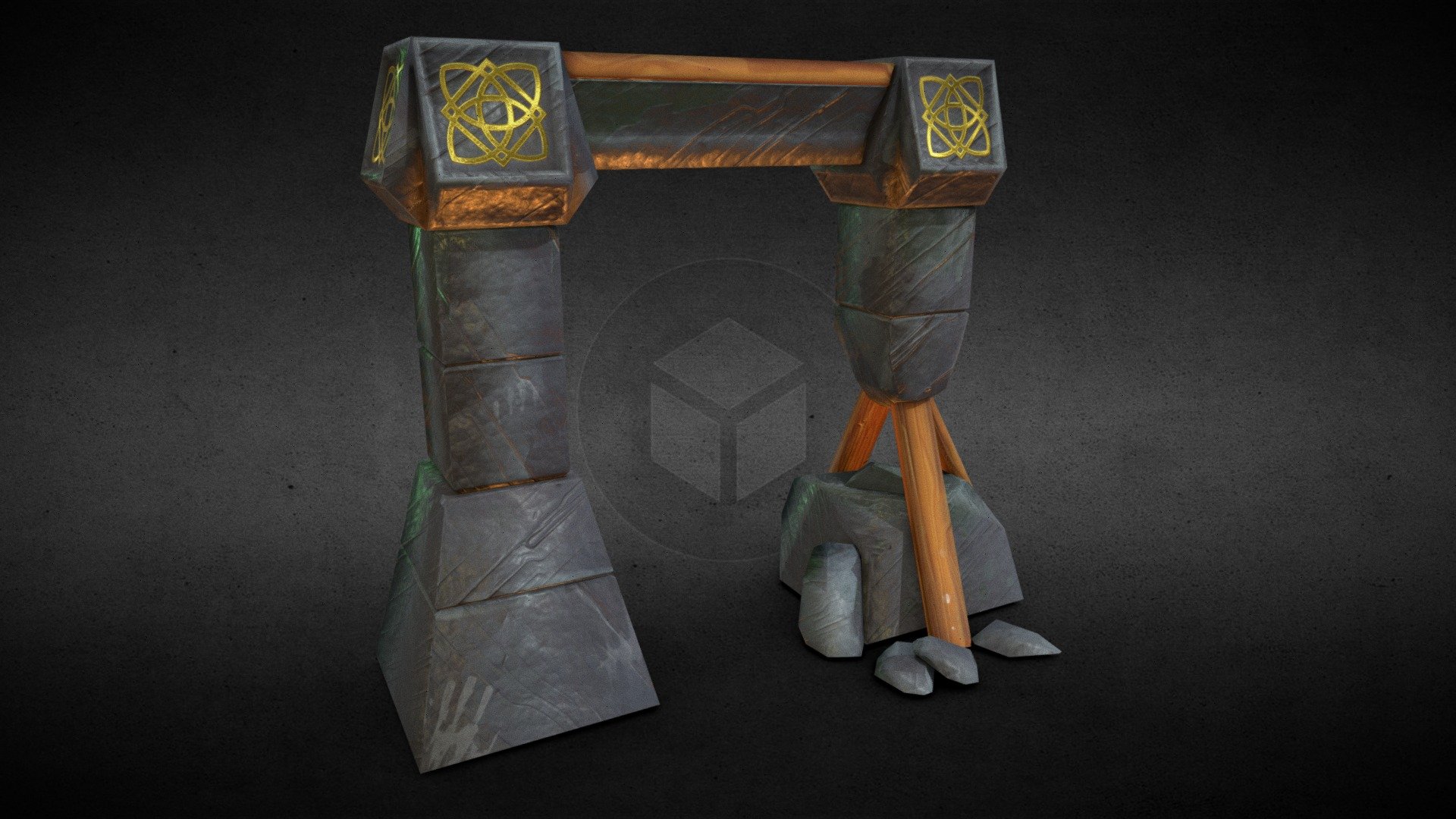 Stylized Gateway - Download Free 3D model by nico_hartl [771330a ...