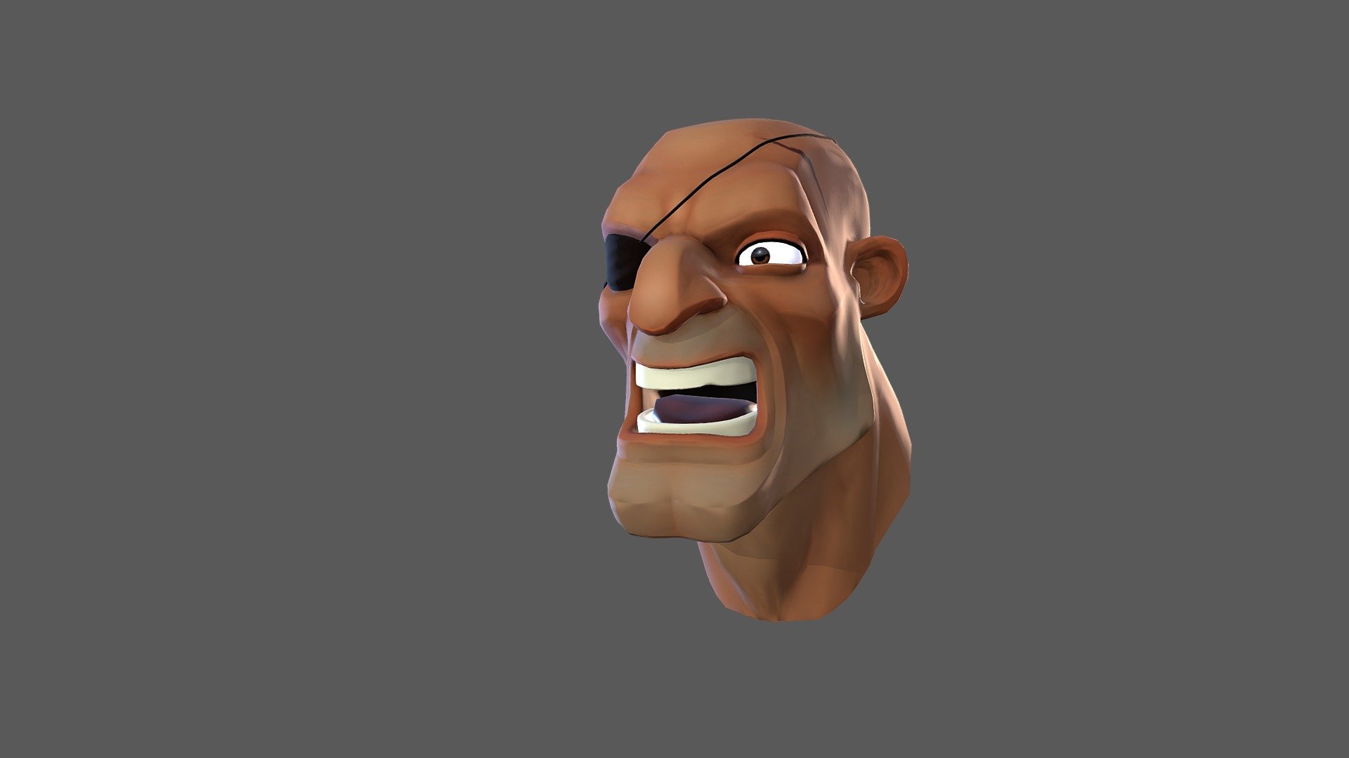 Sagat infinity face - 3D model by Steff (@stefanocritelli) [7716d6c ...