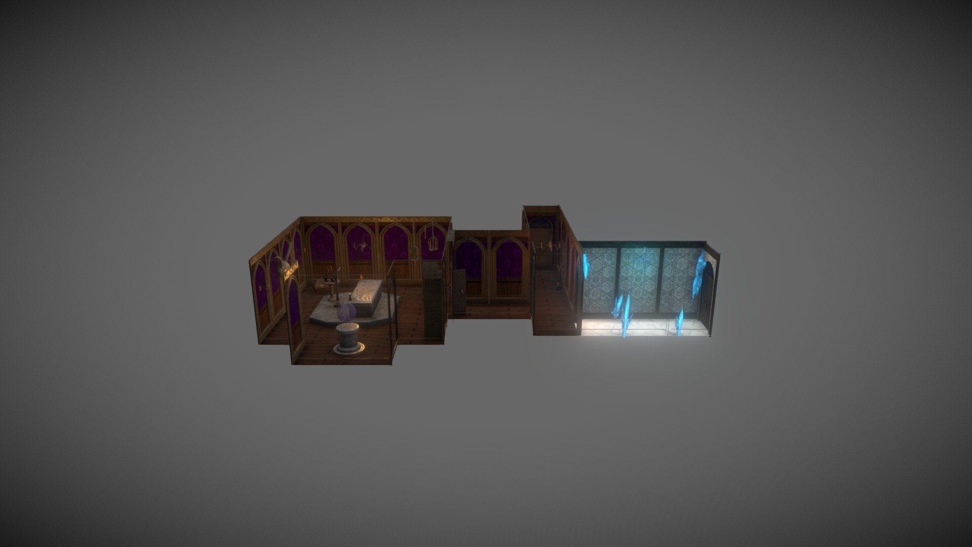 TP3-Dungeon Koume's Lair - 3D model by RebeccaFontaine [771843f ...