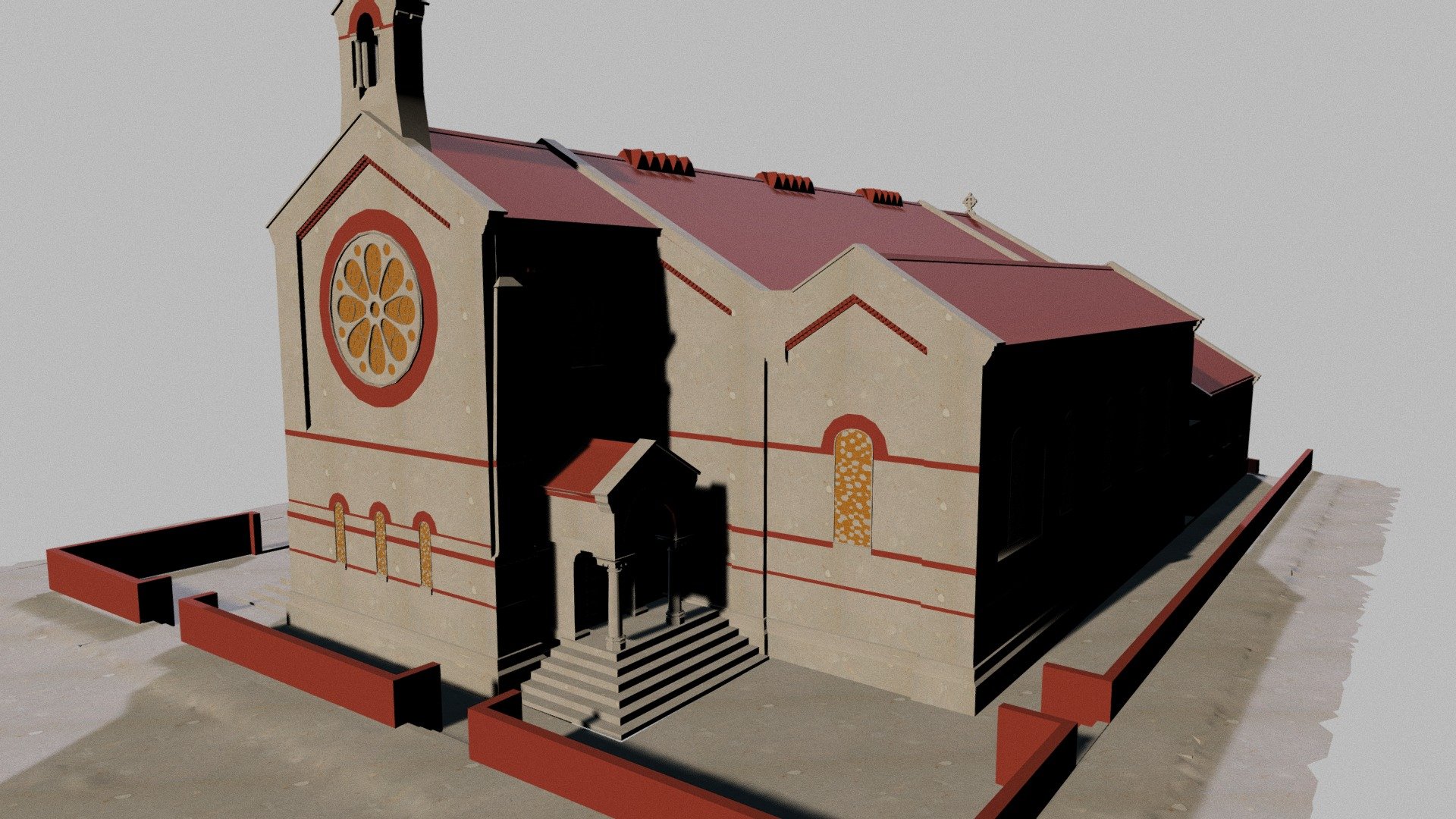 Chapel - 3D model by msasurvey [77185b3] - Sketchfab