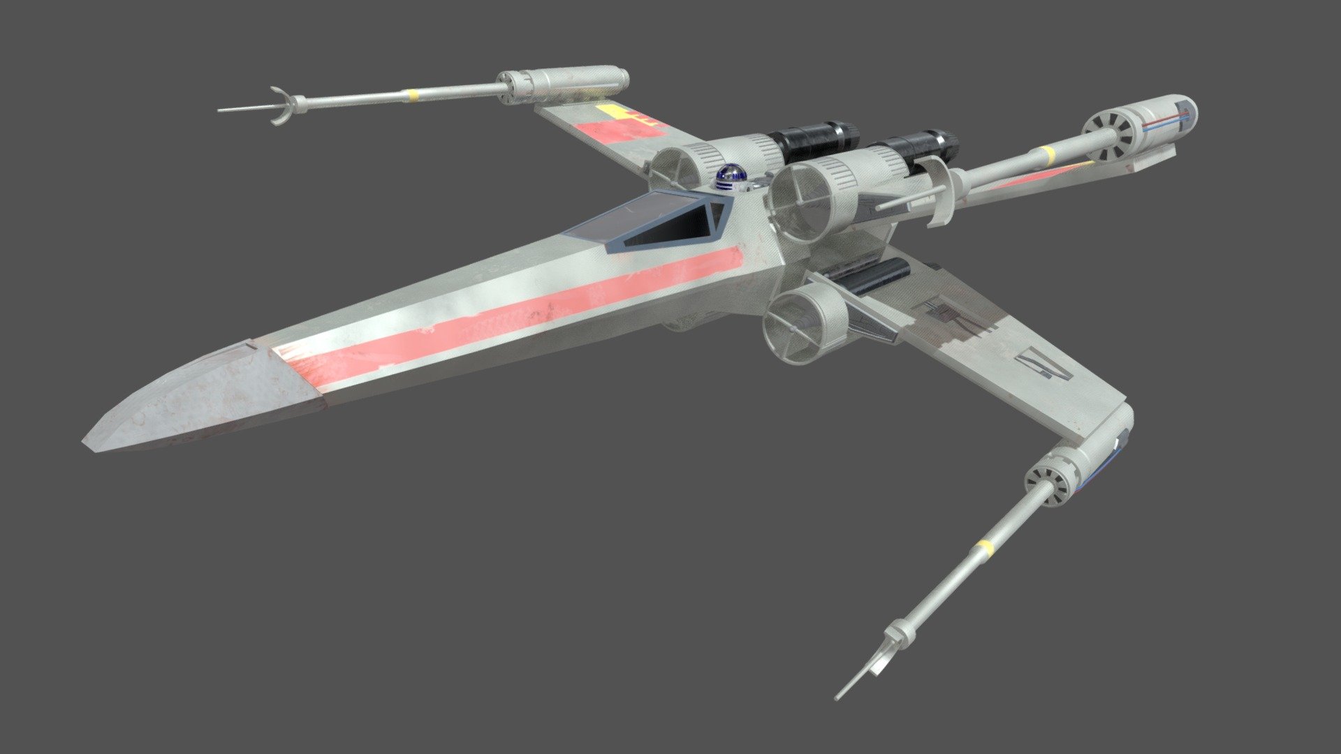 X-Wing - 3D model by Arvin_Ba55i (@arvinbassi) [7718c1b] - Sketchfab