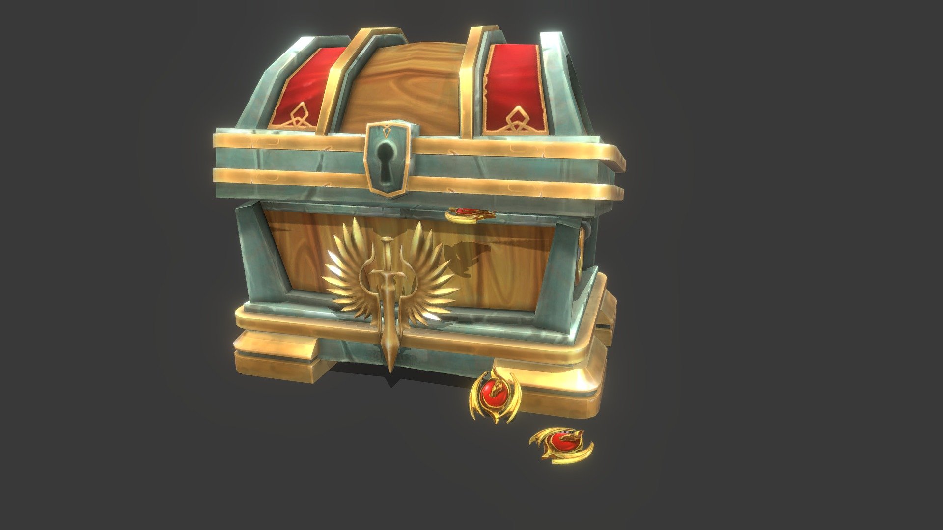 Crusader's Cache - 3D model by Fhoon [771a101] - Sketchfab