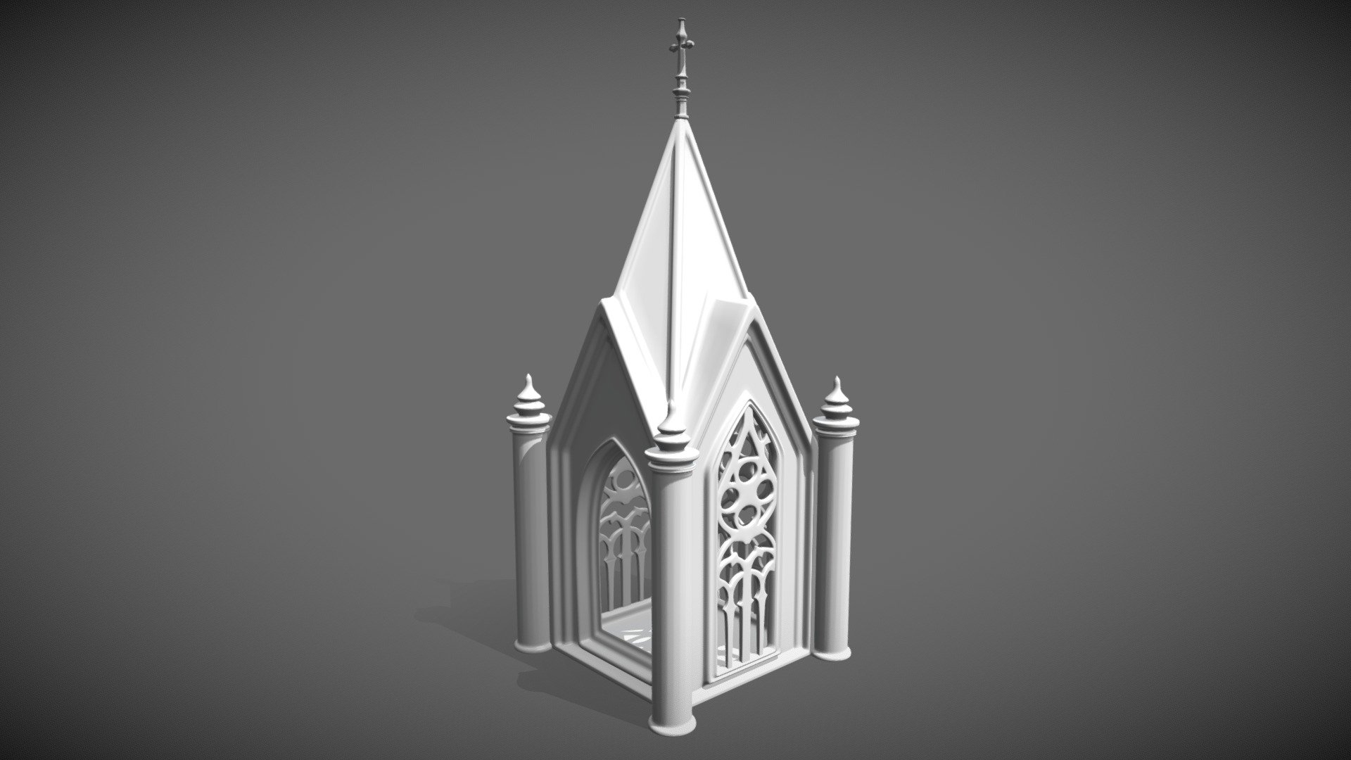 Gothic style Crypt - Buy Royalty Free 3D model by dariapr [771a1b3 ...