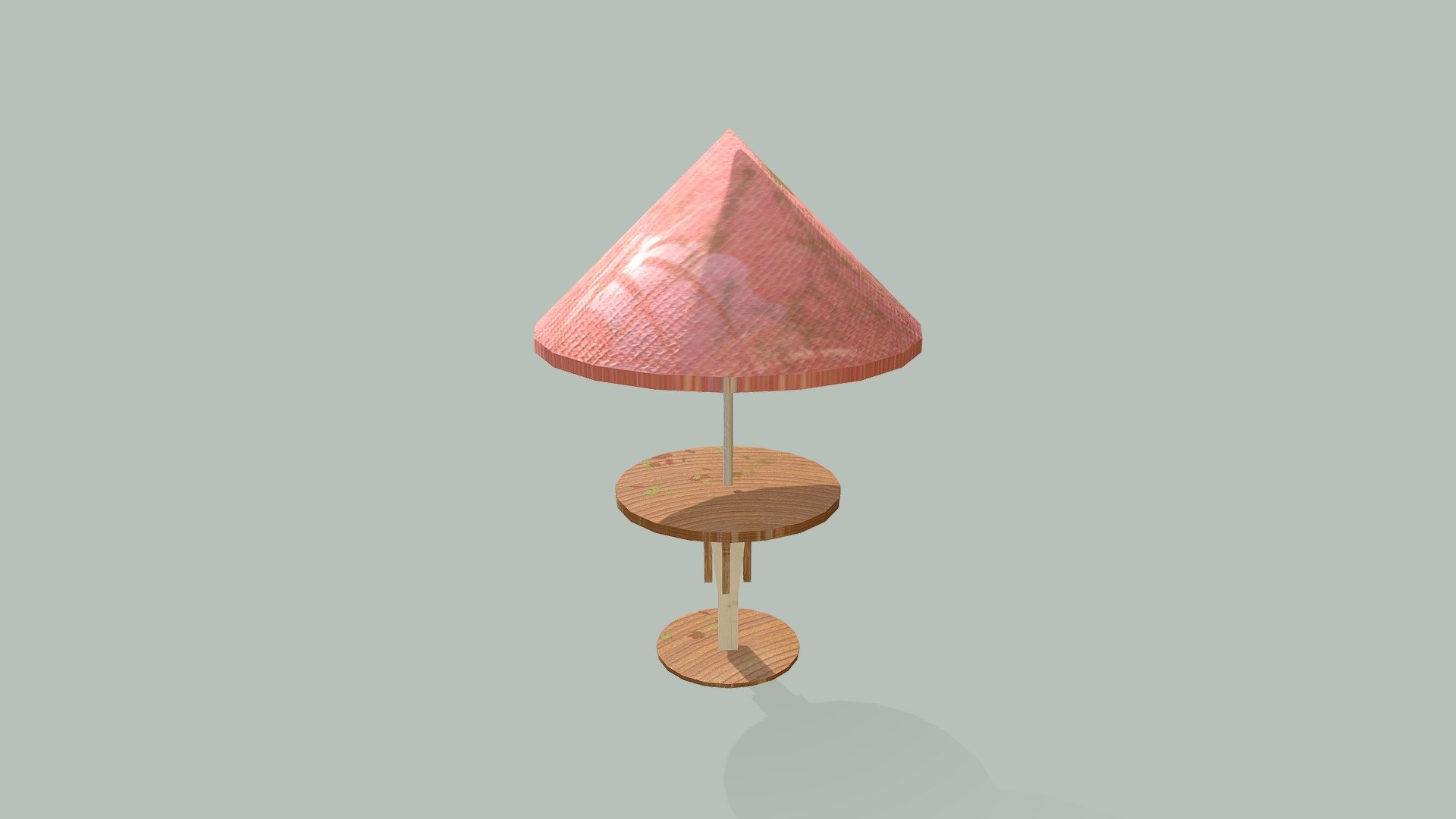 Outdoor Cafe Table - 3D model by Gladislopezvalencia [771baf8] - Sketchfab