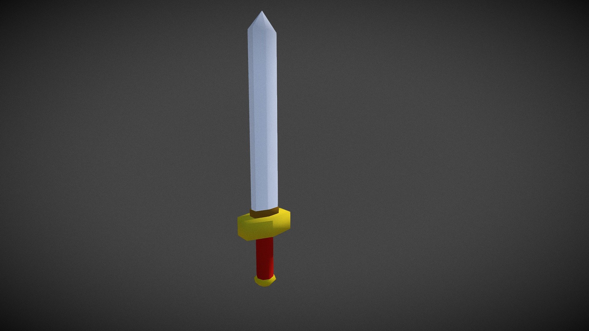 Low Poly Sword - Delahaye Adrien - 3D model by add.delahaye [771c270 ...