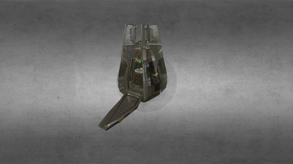 Deathstorm Drop pod - 3D model by dbugg1138 [771ccdc] - Sketchfab