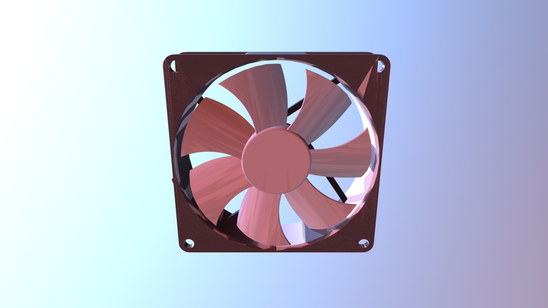 Computer Fan - 3D model by abordorhyan [771d8b1] - Sketchfab