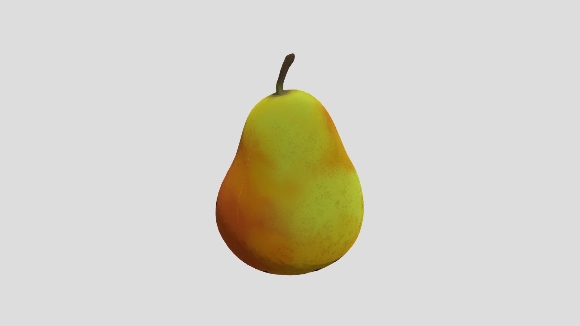 Stylized Pear - Download Free 3D model by Scusha (@kushatskaya ...