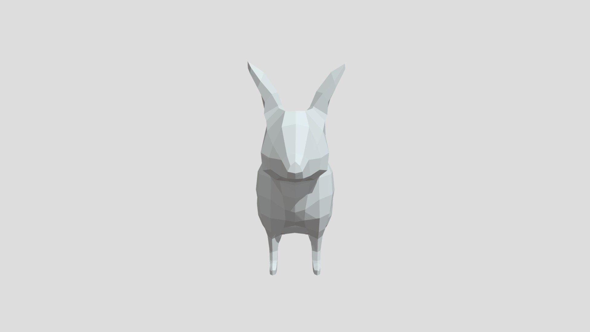 Rabbit from Poly by Google - Download Free 3D model by IronEqual (@ie ...