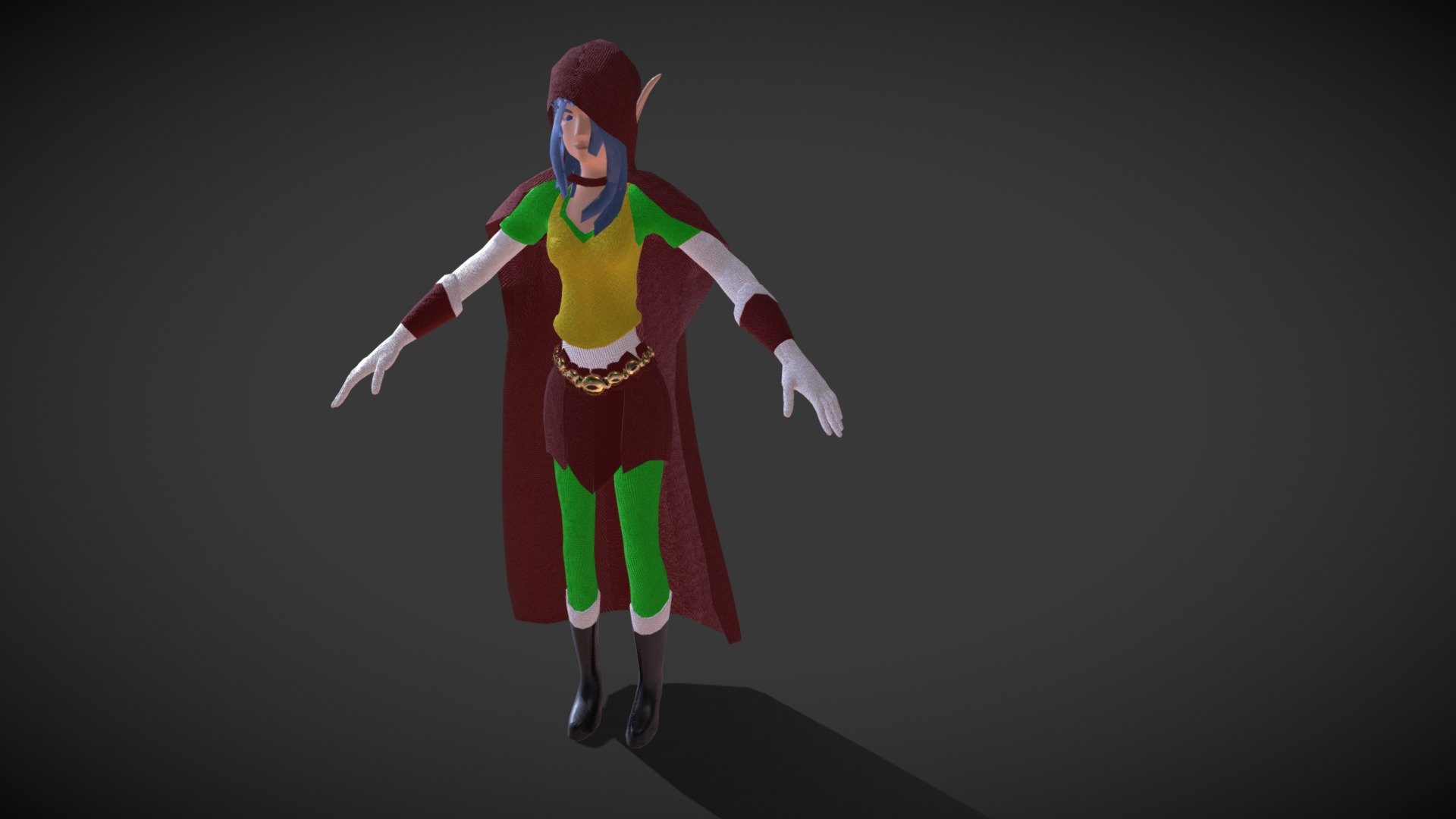elf - Download Free 3D model by D9C [77200ef] - Sketchfab
