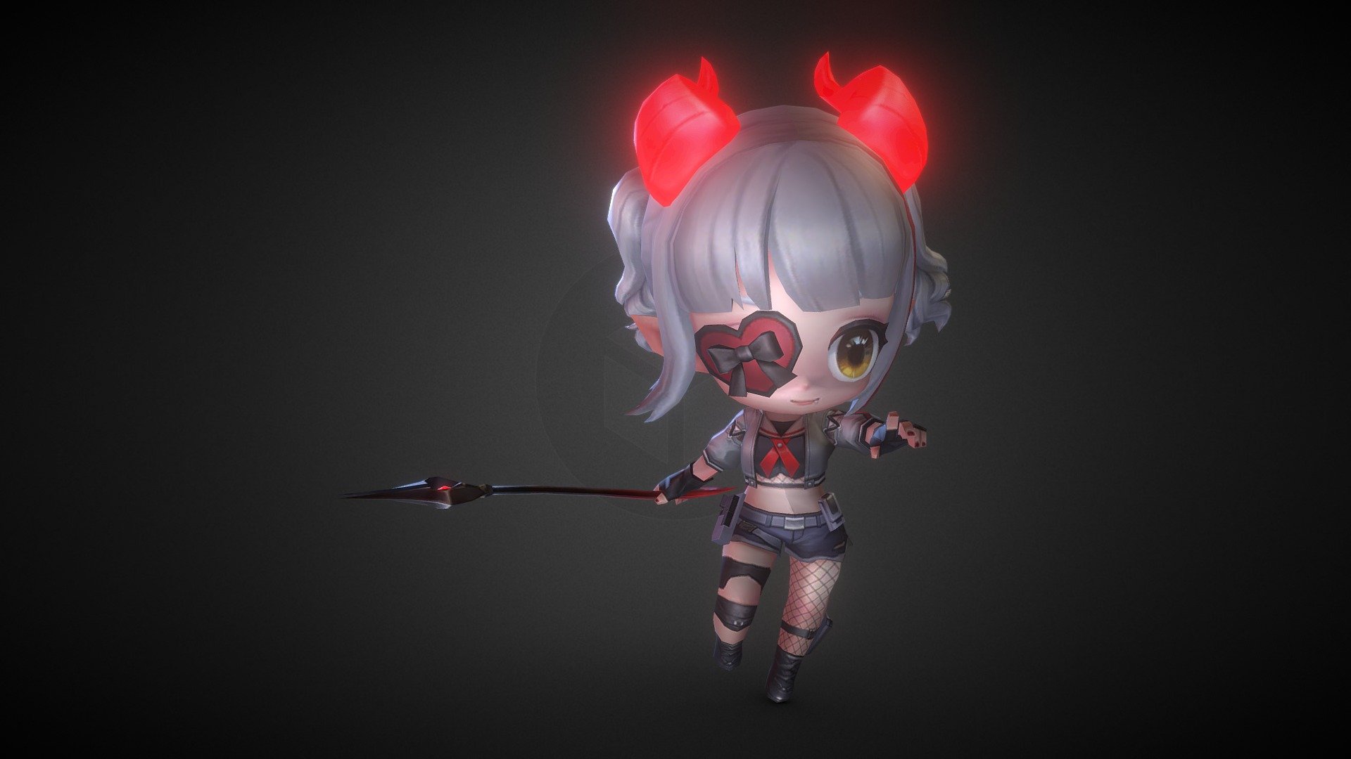 CFM's Little Demon - 3D model by alx_flameniro [7722029] - Sketchfab