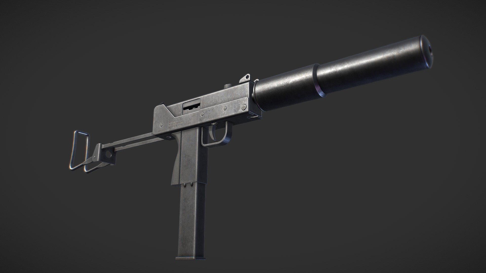 Mac-10 - 3D model by Superbucky91 (@pyash6573) [7723027] - Sketchfab