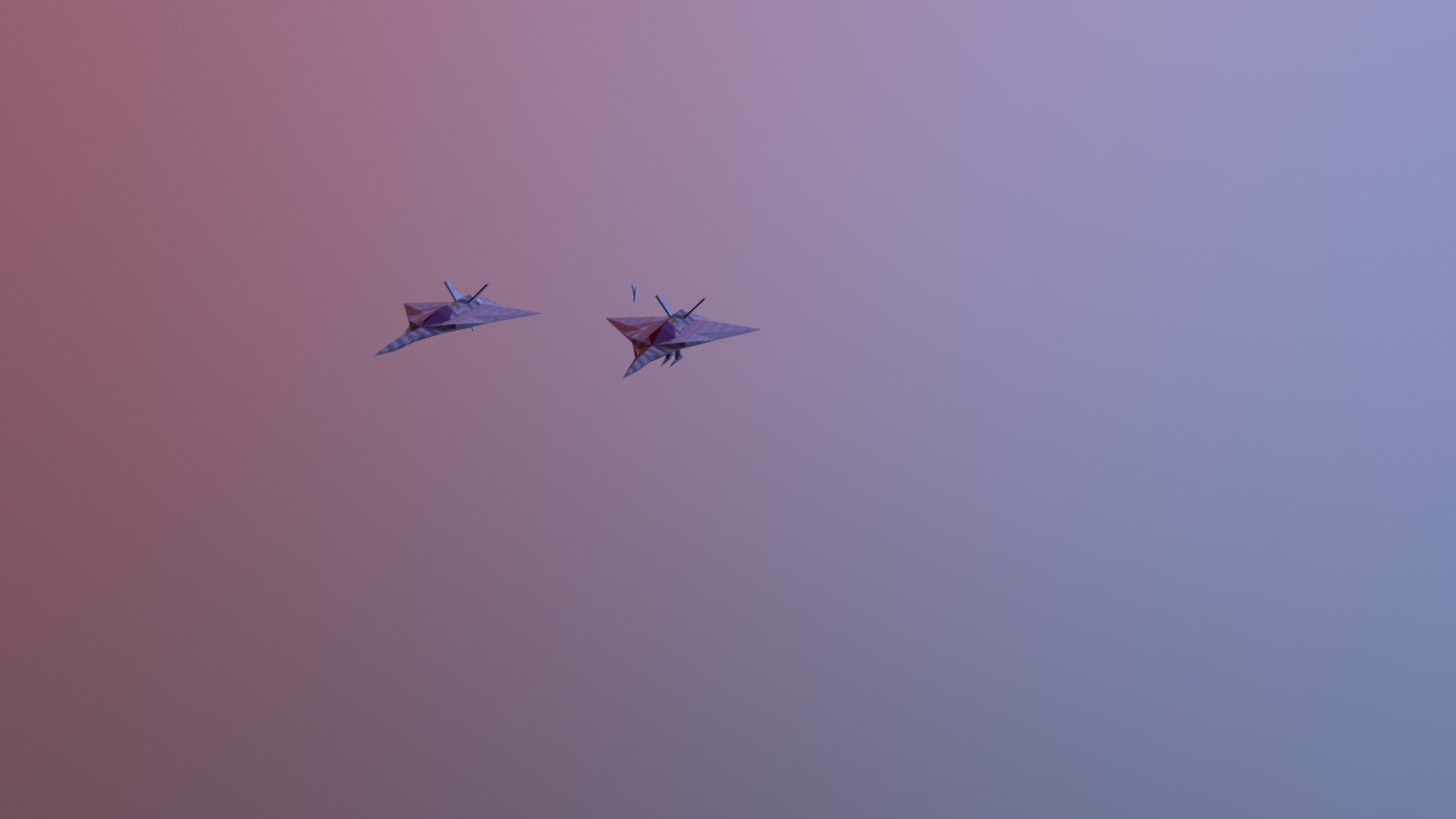 Fighterjet Galaxian - 3D model by Foxyfoxon [7723e3d] - Sketchfab