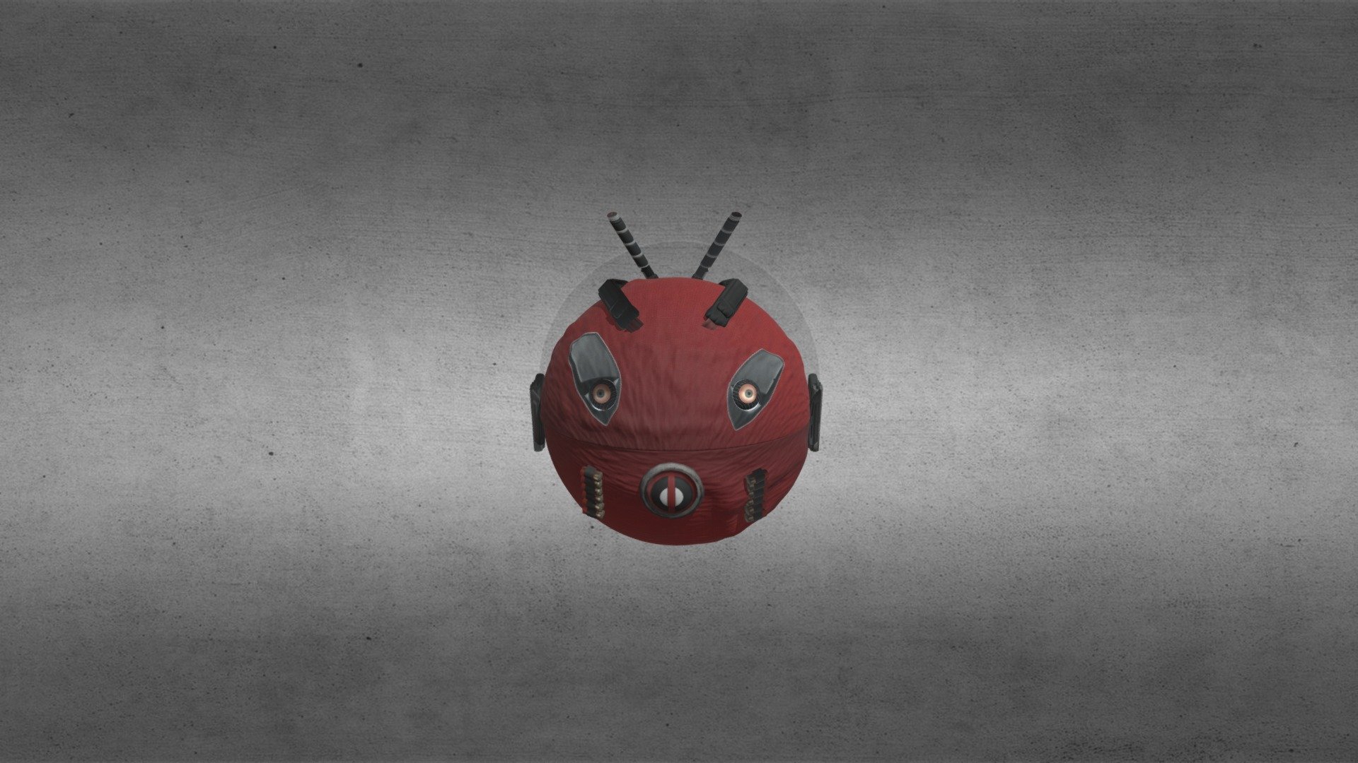 Deadpool Pacman - 3D model by Mohammed Sajid (@manishyadav2150 ...