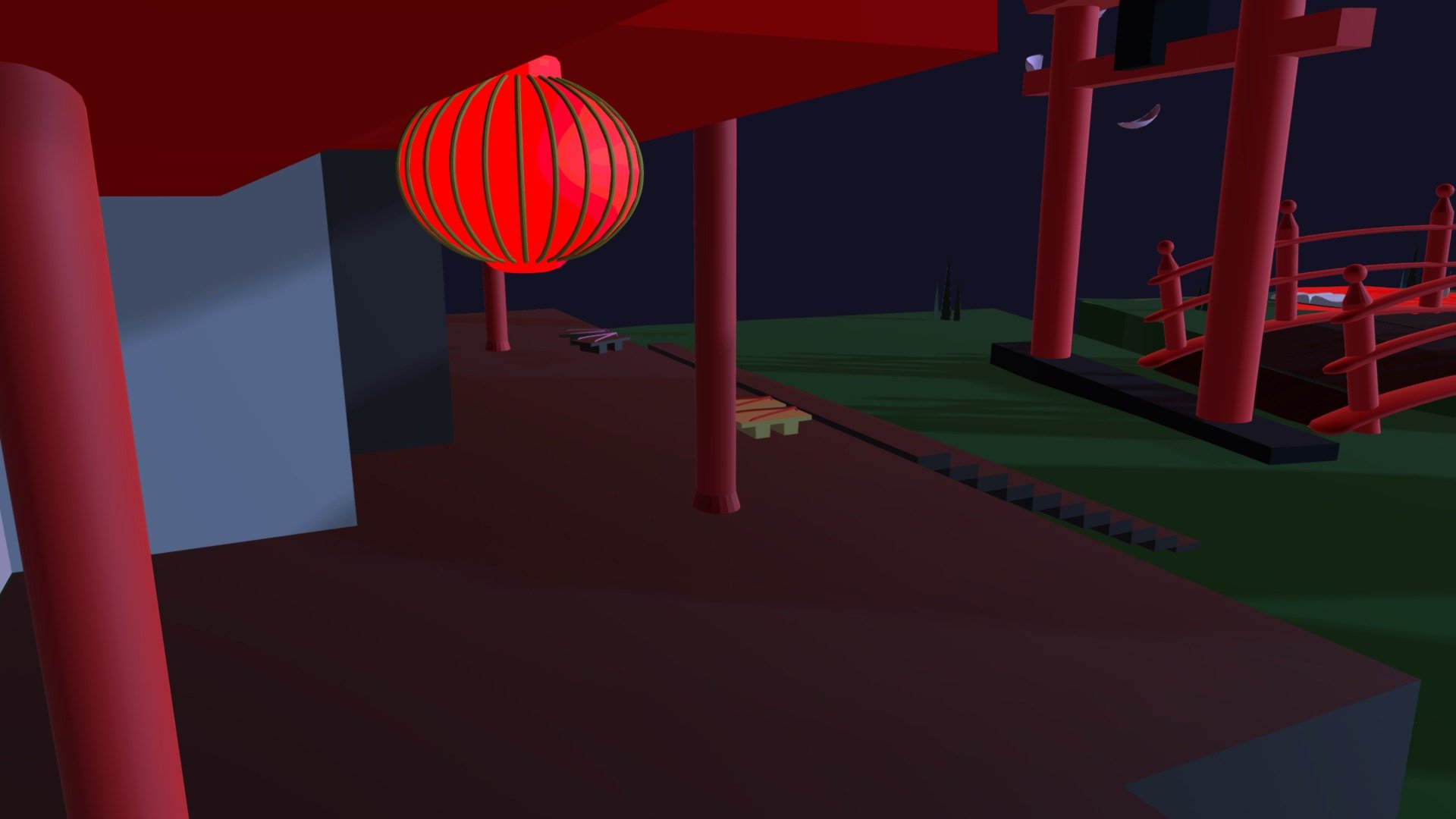 Japanese Garden - 3D model by melanieferrat [7725f8c] - Sketchfab