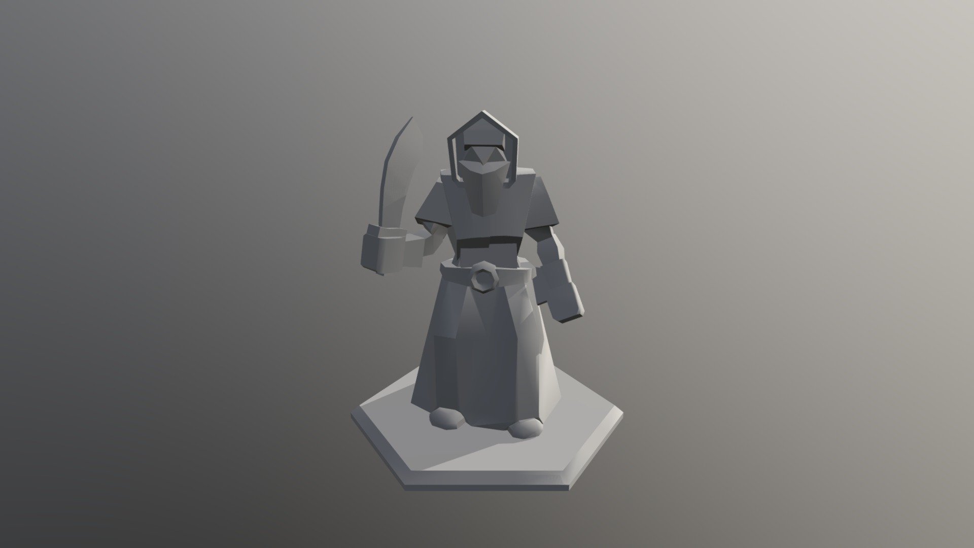 DnD Miniature- Thug Variant 1 - Download Free 3D model by radarhead ...