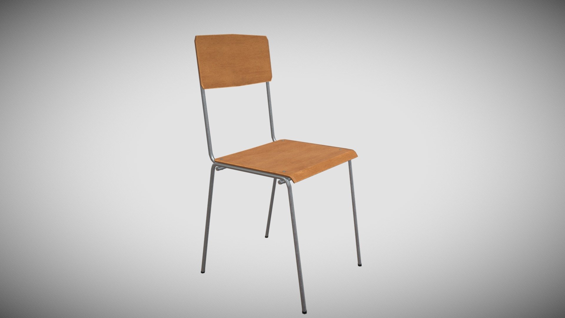 schoolchair - Download Free 3D model by hajduliza [7726d93] - Sketchfab