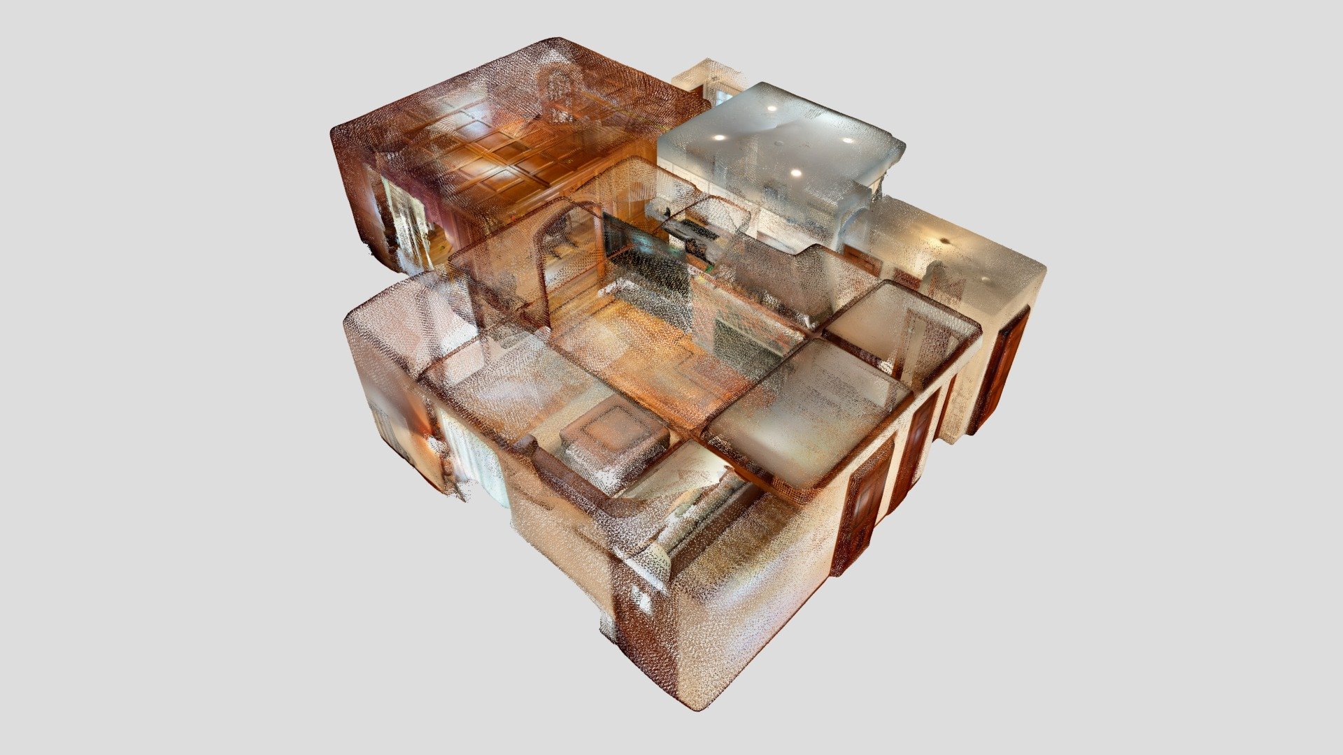 House / Crime Scene (Dot3D, iOS LiDAR, 2% pts) - Download Free 3D model ...