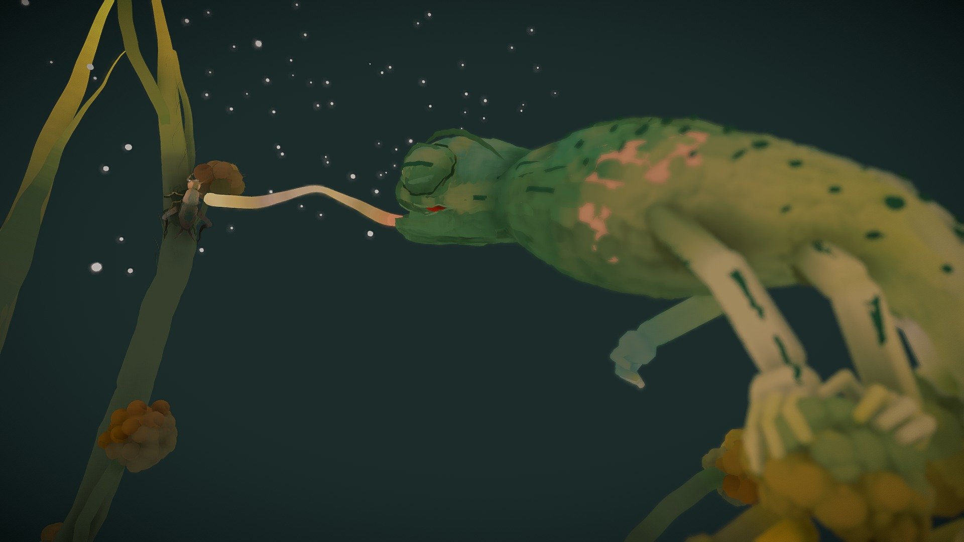 Quill - Owl Lizard-3d - 3D model by Ranimate [7728820] - Sketchfab