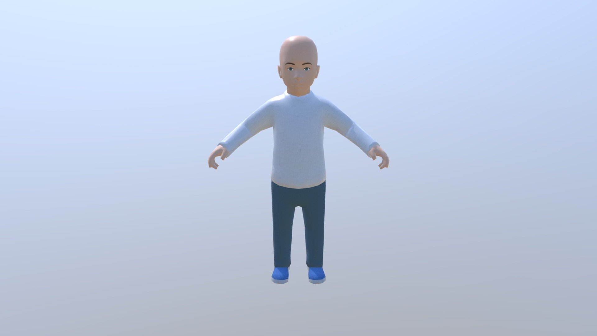 Little boy - 3D model by funreality [7729ea0] - Sketchfab