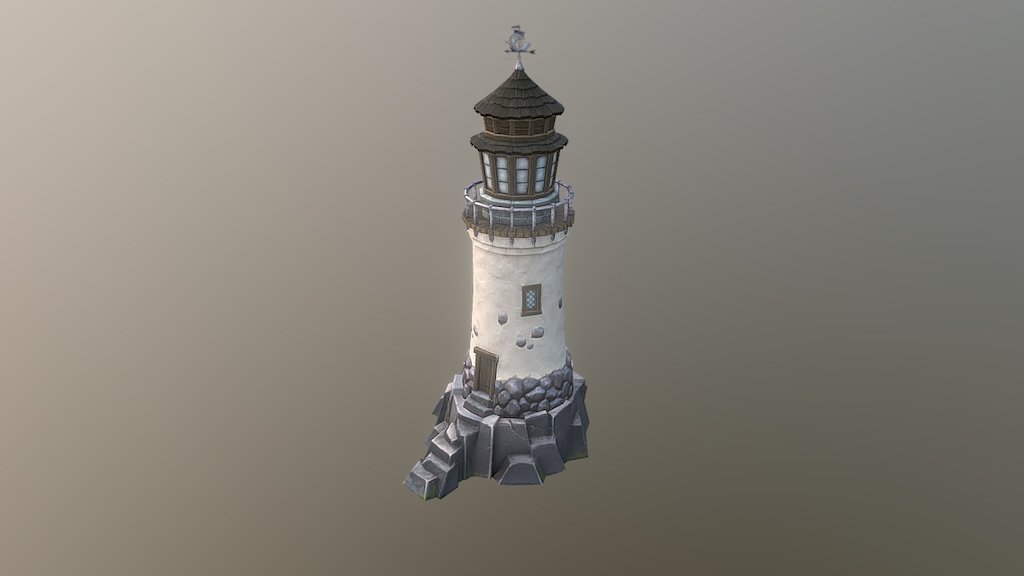 Lighthouse - 3D model by Longbowman [772a527] - Sketchfab