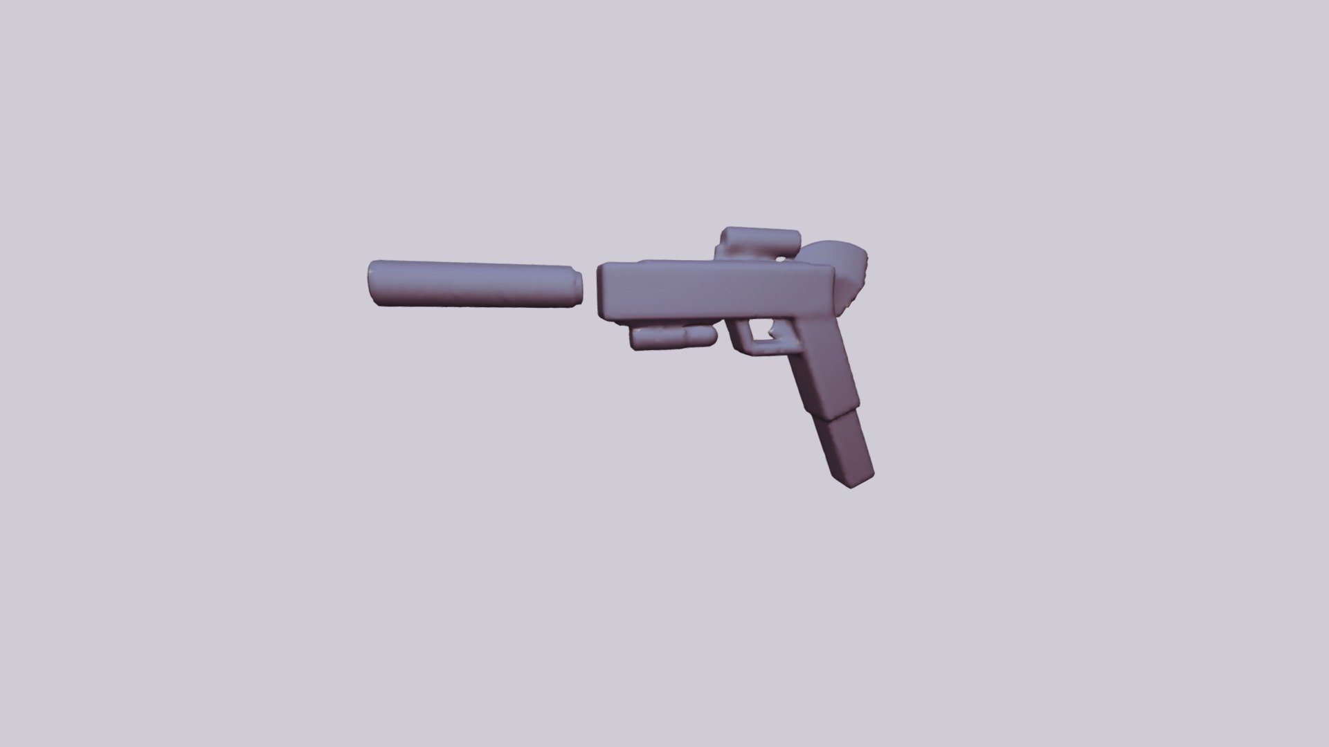 Pistol - 3D model by Daniil12271 (@daniil6819245) [772b078] - Sketchfab