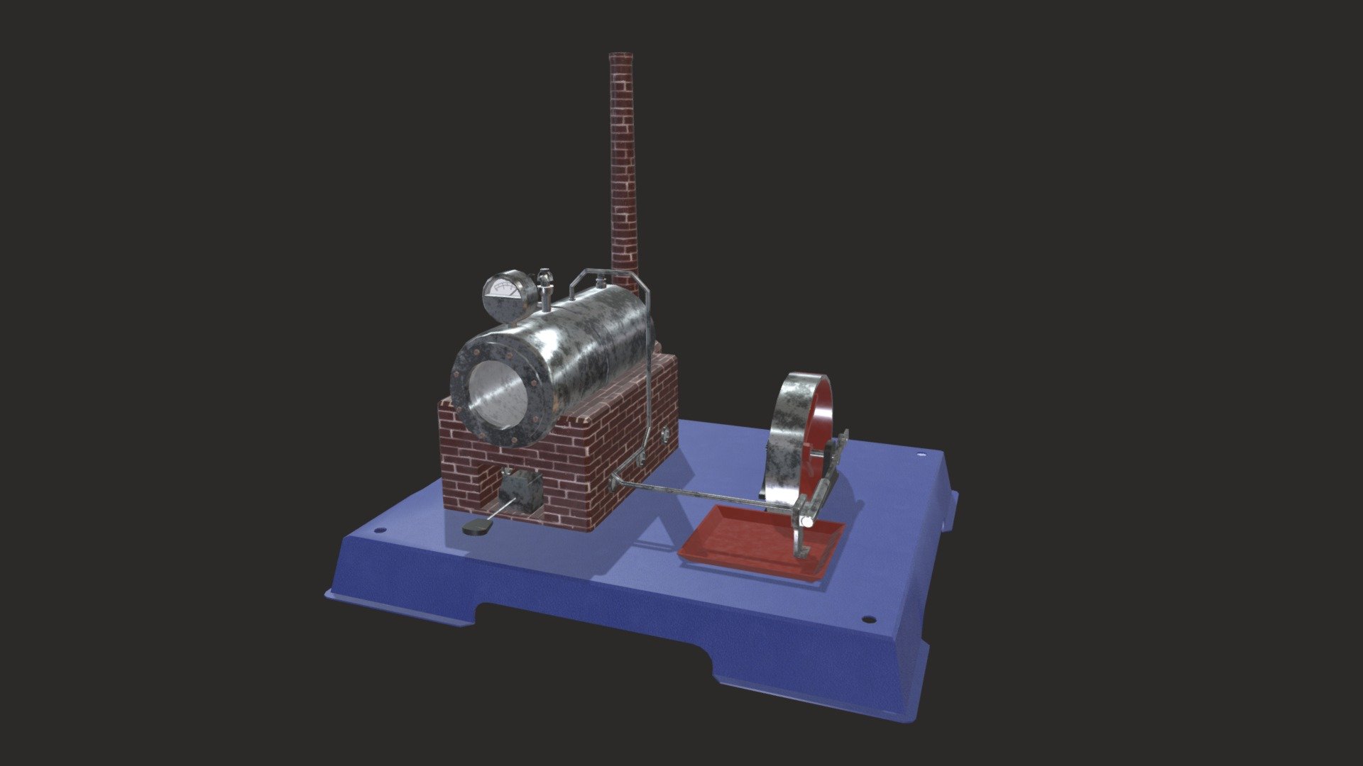 Steam Engine - 3D model by Jorin Liesse (@liesse.jorin) [772bf6e ...
