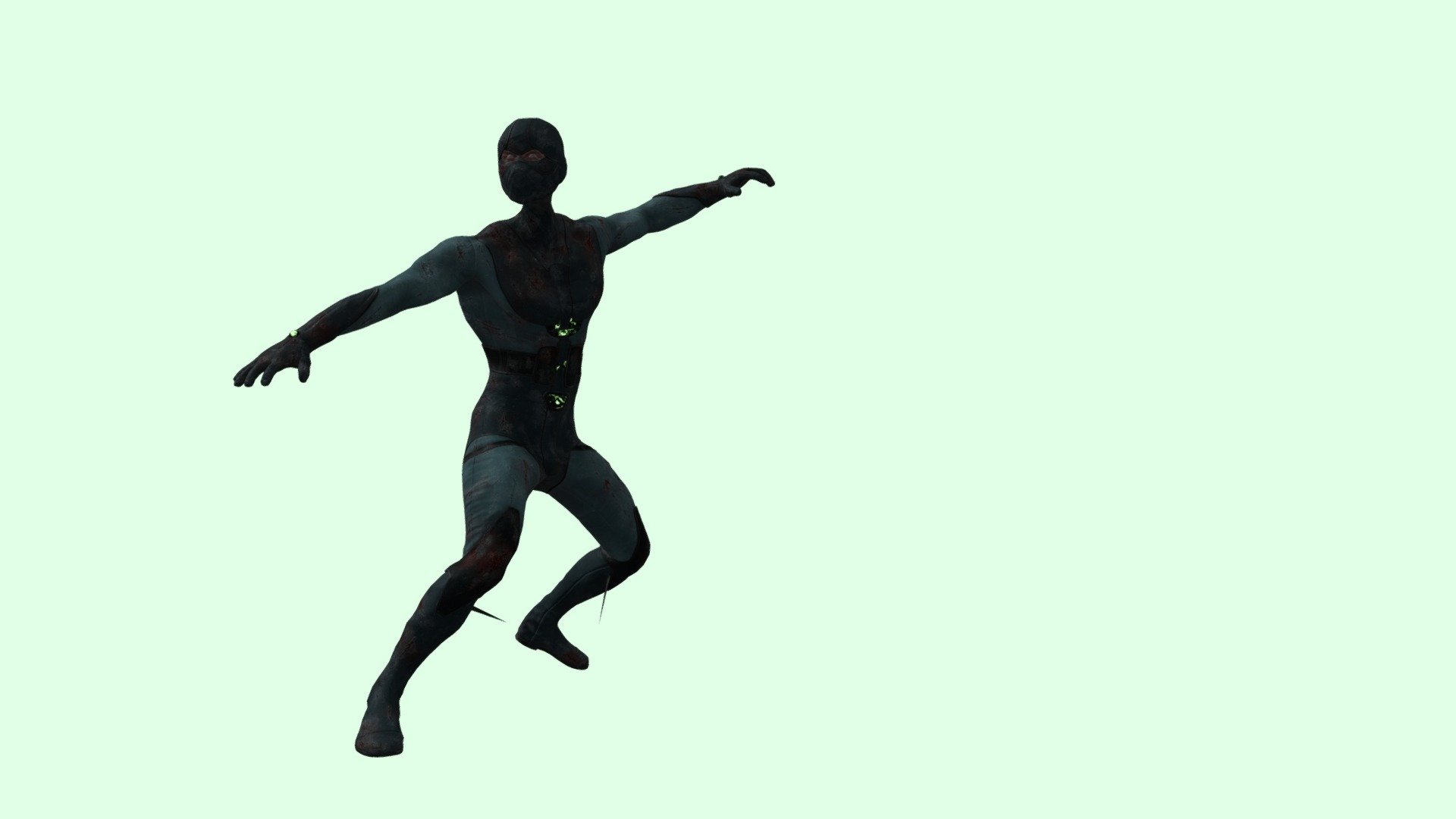 Fearful Dodge Animation - 3D model by Dylan Morris (@dylanmorris ...