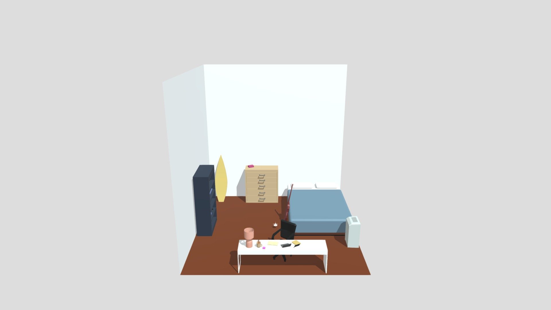 My_Low_Poly_Room - 3D model by marykateburns [772df5d] - Sketchfab
