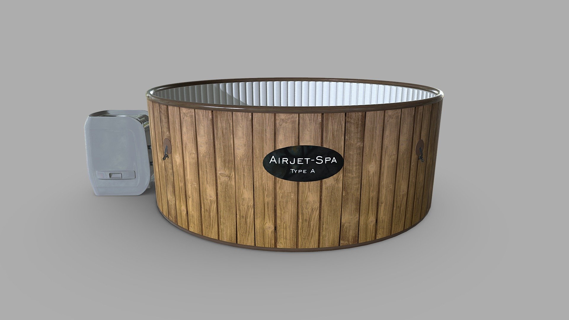 Jacuzzi - A (Airjet Technology Spa) - 3D model by dg samples ...