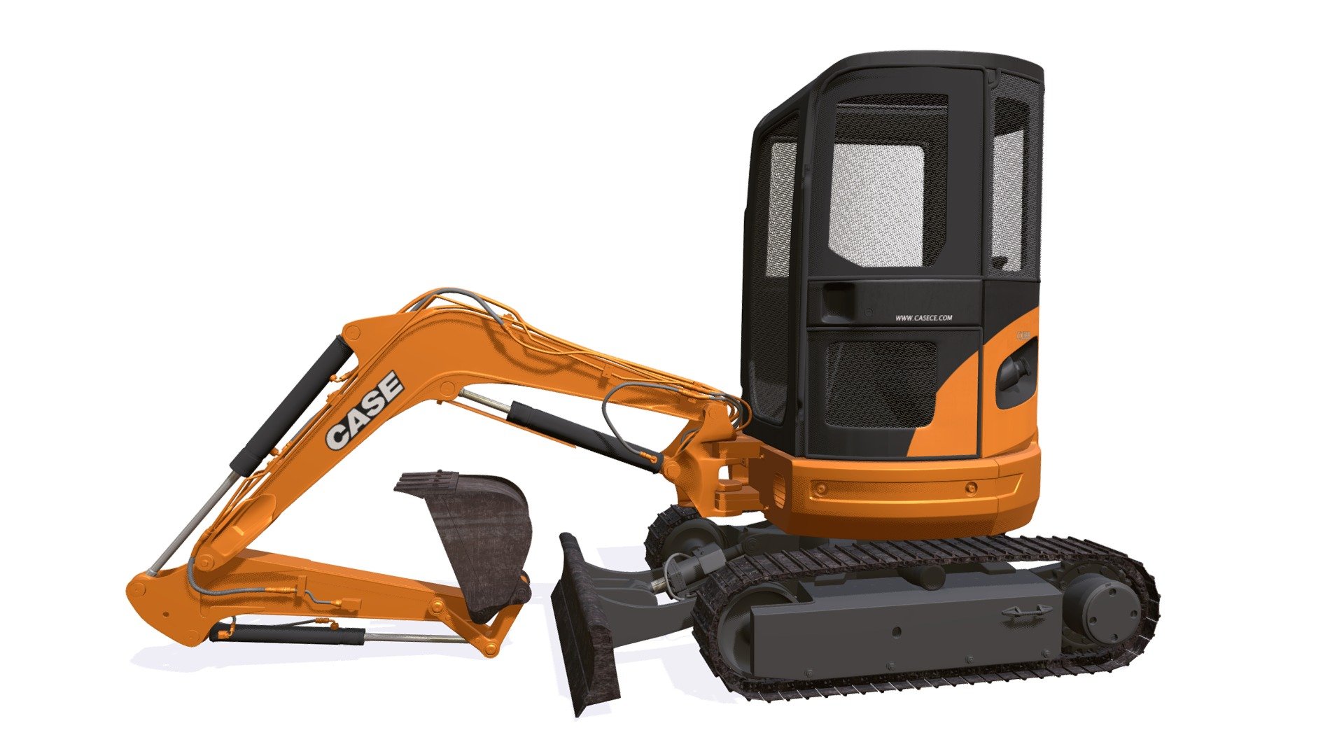 Mini Excavator Case - Buy Royalty Free 3D model by 3DHorse [772f986 ...