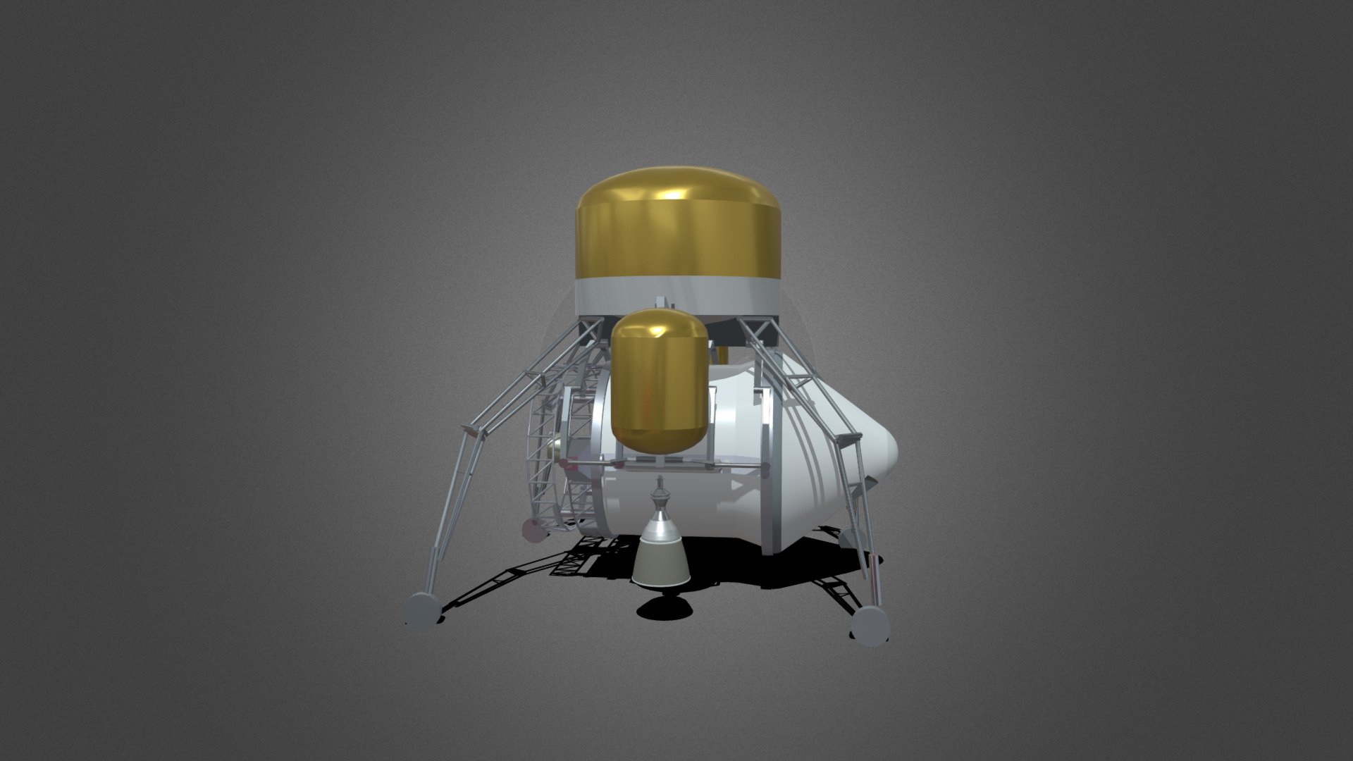 Flunox Ascent stage Deploy V4 - 3D model by Patnspace [77304c0] - Sketchfab