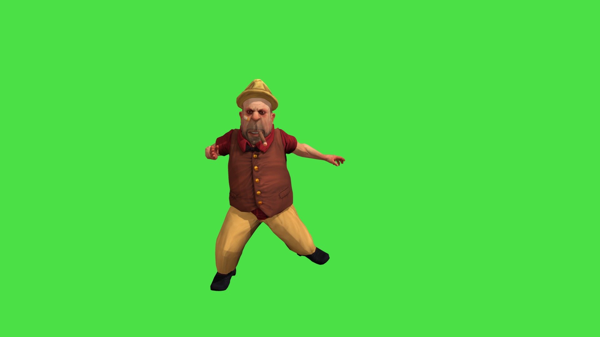 Hip Hop Dancing man - 3D model by miyake [77312f7] - Sketchfab
